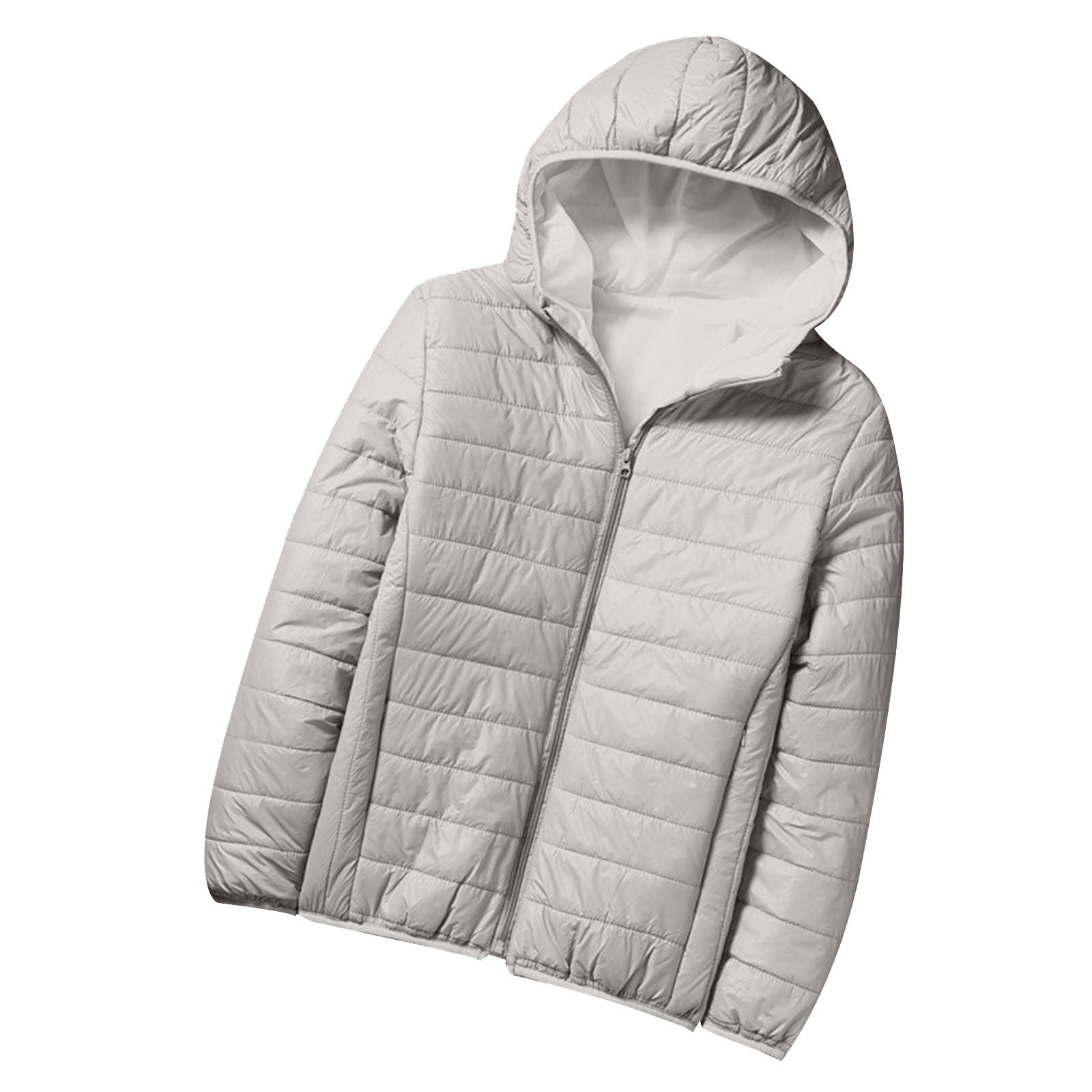 Penkiiy Lightweight Puffer Jacket Men Zip Up Quilted Jacket Winter ...