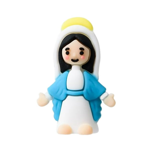 Penkiiy Little Mary Figures , Mini Mary Figurines in Bulk Classic ...