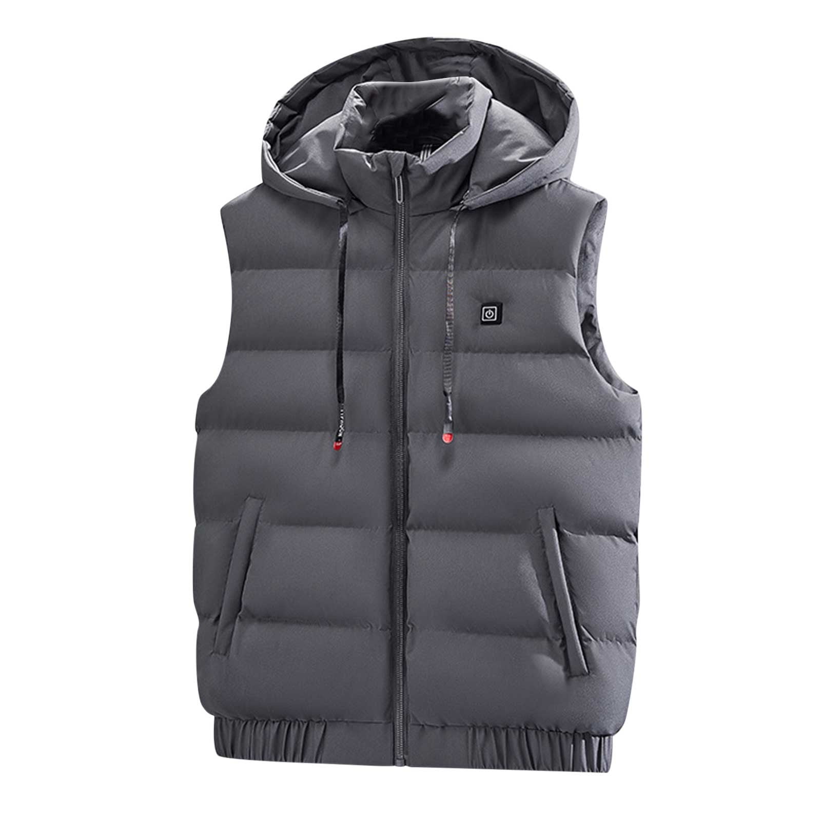 Penkiiy Men's 9-zone Smart Heating Vest Jacket Charging Smart USB ...