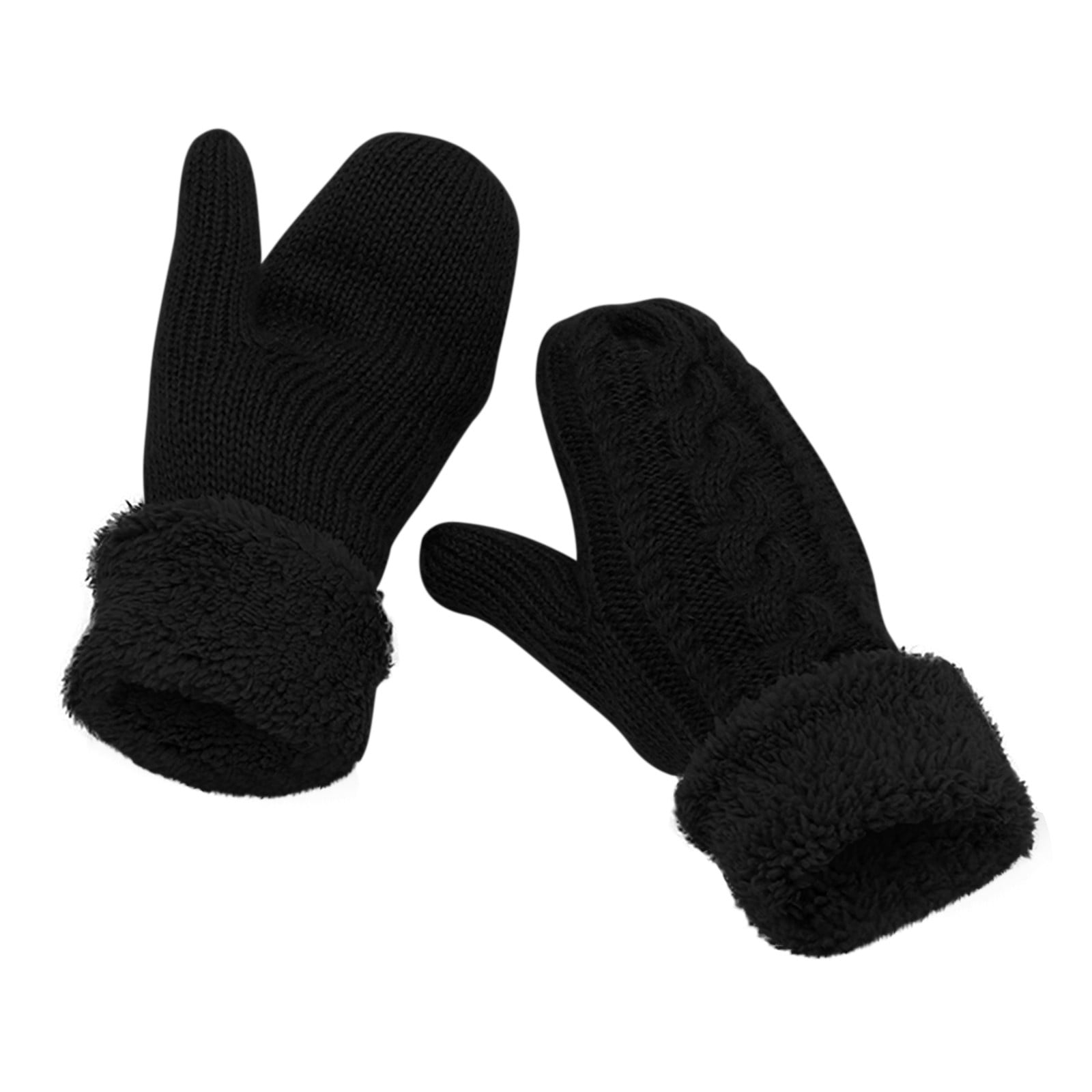 Penkiiy Mittens for Women Unisex And Winter Outdoor Riding Cute Plus ...