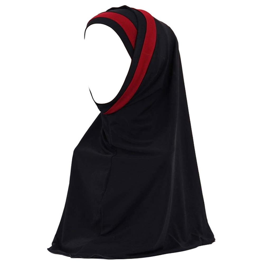 Penkiiy Modal Hijab Cap Adjustable Muslim Stretchy Turban Full Cover ...