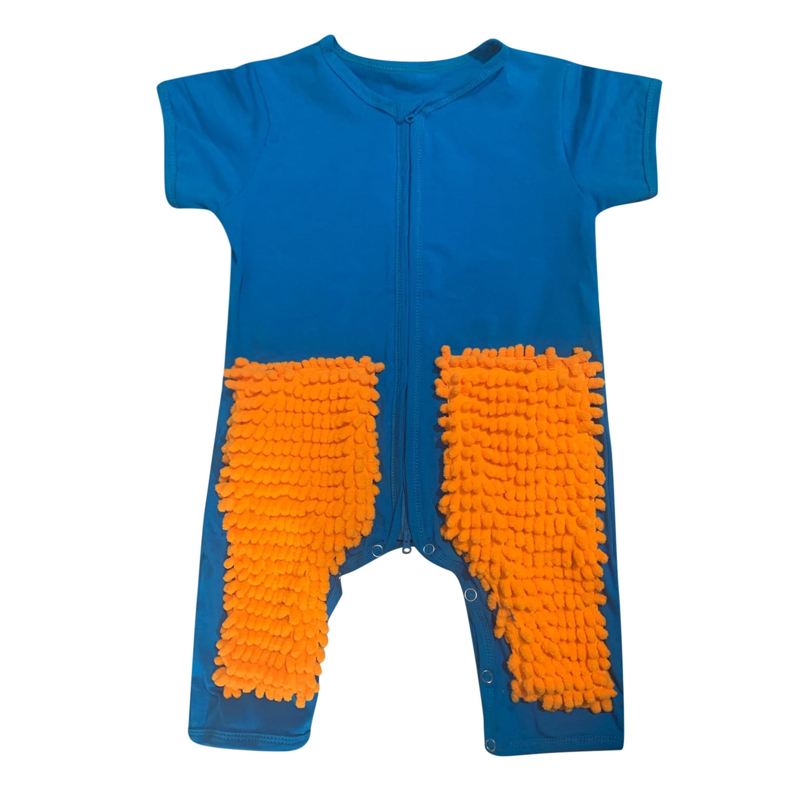 Penkiiy Newborn Infant Baby Girls Boys Clothes Short Sleeved Crawling ...