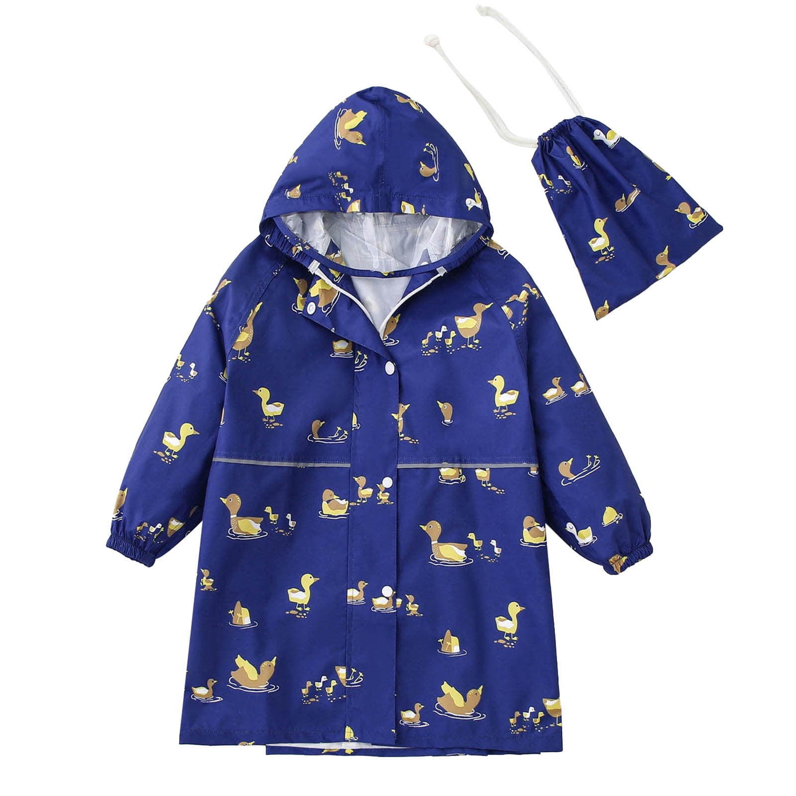 Penkiiy Rain Poncho Kids,Toddler Poncho with Hood,Waterpoof Rain Jacket Coat,3D Cartoon Children ...
