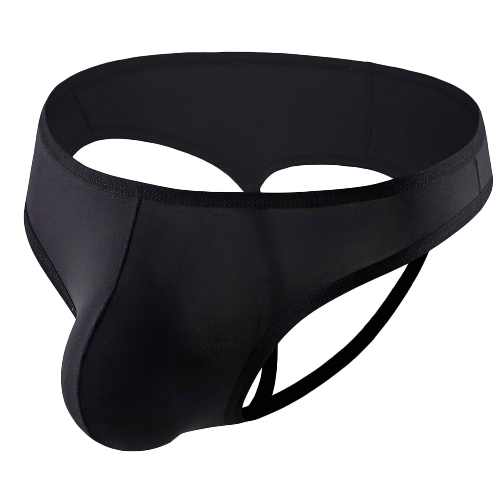 Penkiiy Sexy Thongs For Men Men Casual Solid Hollow Carved Design Sexy Breathable Low Waist