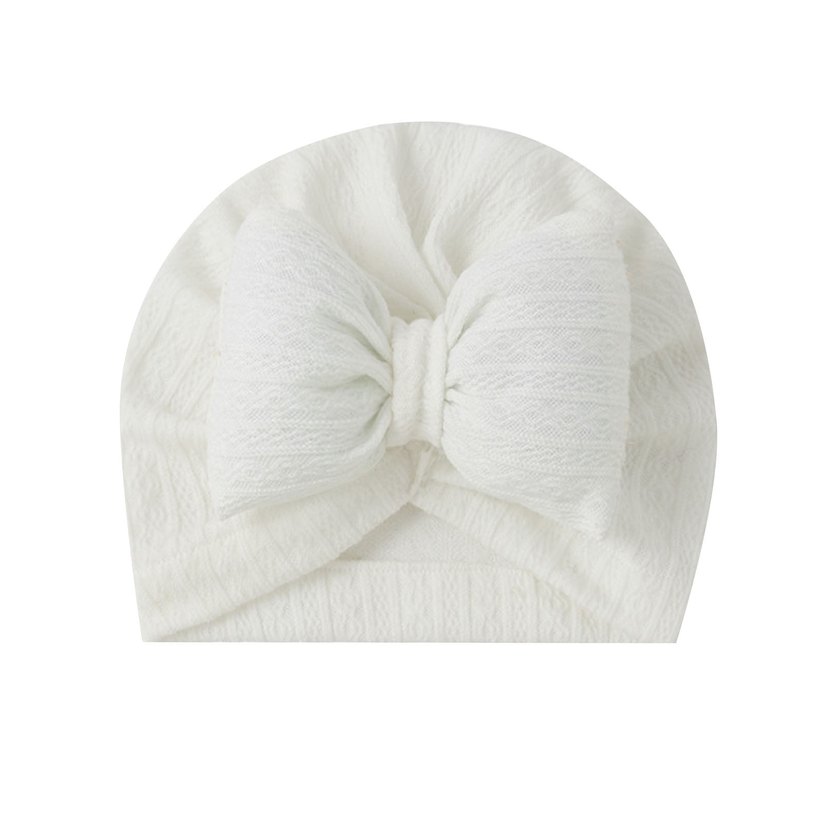 Penkiiy Soft Turban Hats with Bow Donut Nursery Hospital Caps Beanies ...