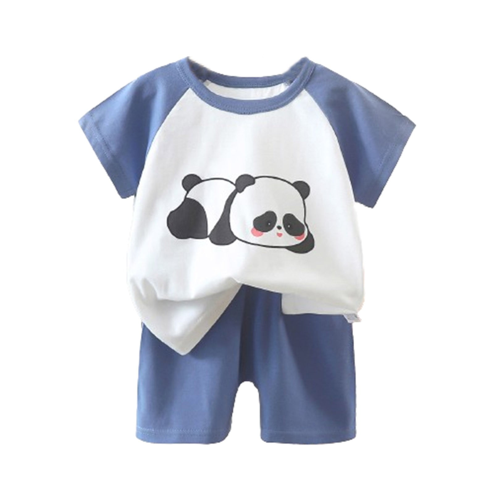 Penkiiy Toddler Baby Boy Girls Clothes Printed Short Sleeve T-Shirts ...