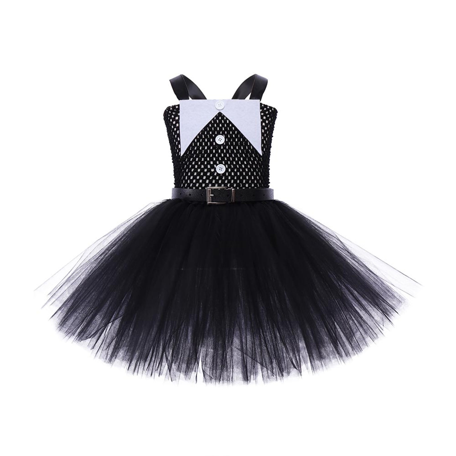 Penkiiy Toddler Baby Girl Halloween Spider Tulle Dress Ball Gown Party ...