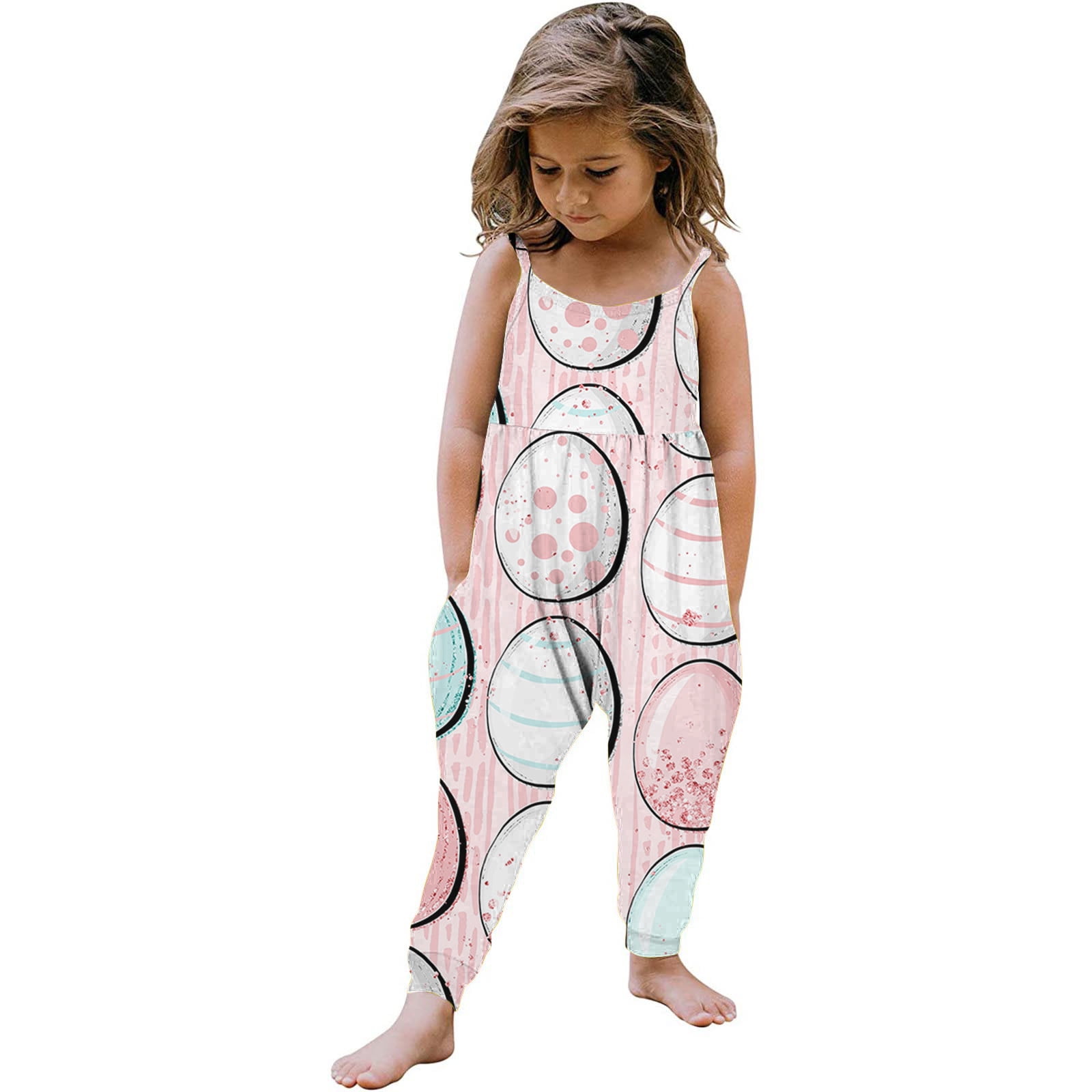 Penkiiy Toddler Girl Boys Easter Romper Toddler Girls Kids Baby ...
