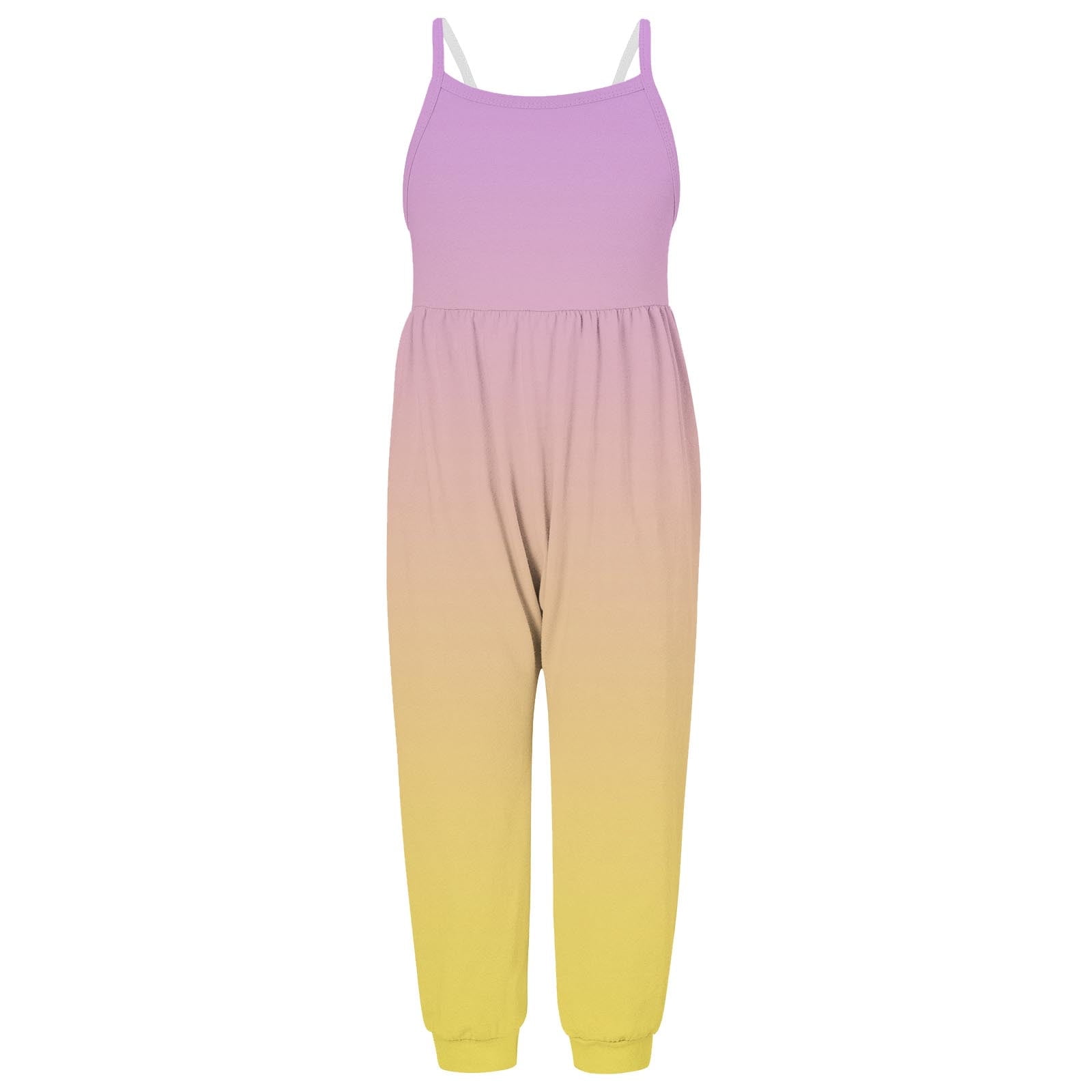 Penkiiy Toddler Kids Girls Jumpsuit Summer Romper Little Girls One ...