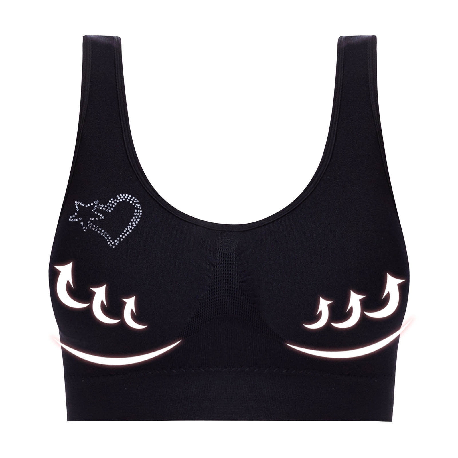 Penkiiy Ultra Comfort Breathable Wireless Seamless Bra for Women - T ...