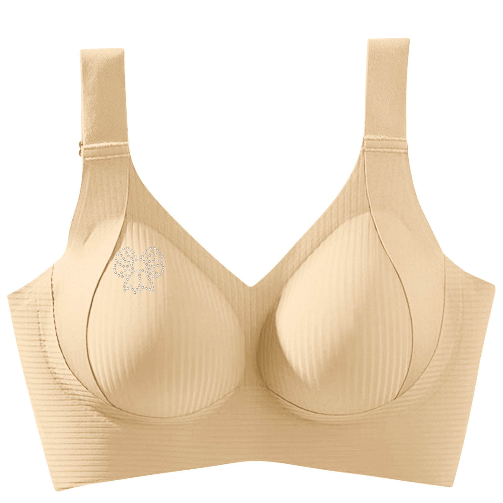 Penkiiy Ultra Comfort Breathable Wireless Seamless Bra for Women - T ...