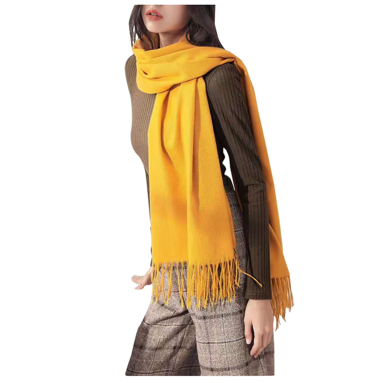 Penkiiy Warm Scarf for Women Winter Women's Fashionable Winter Warm ...