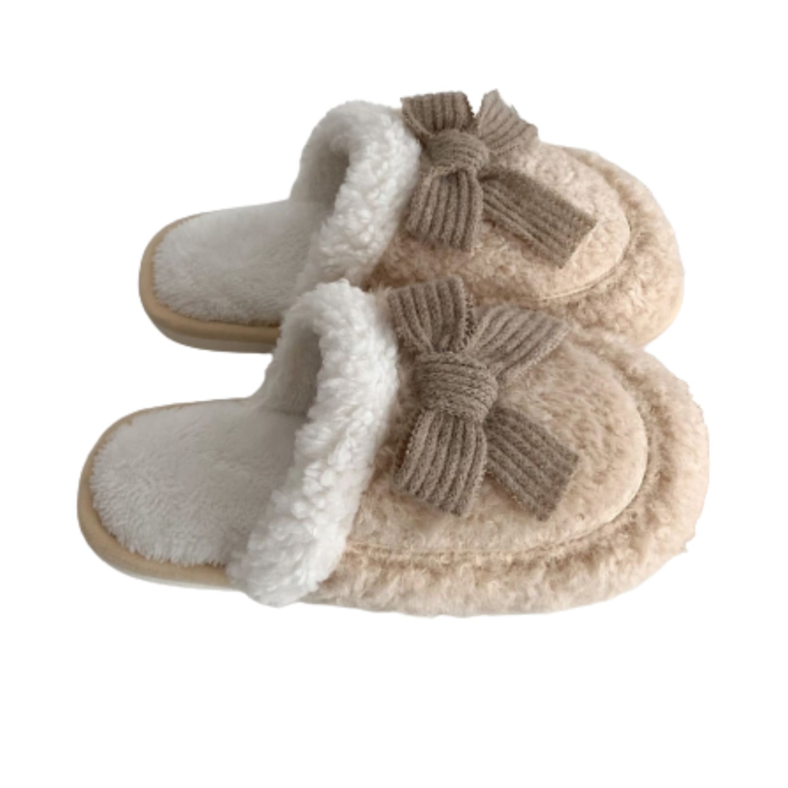 Penkiiy Warm Slippers for Women Winter Indoor Warm Home Floor Plush ...