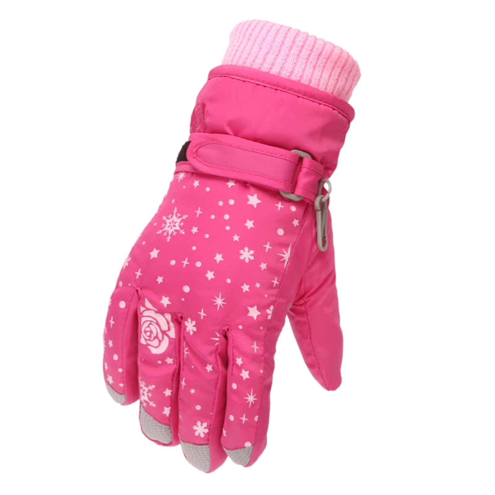 Penkiiy Winter Gloves Kids Toddler Girls Boys Snow Gloves Kids Ski ...