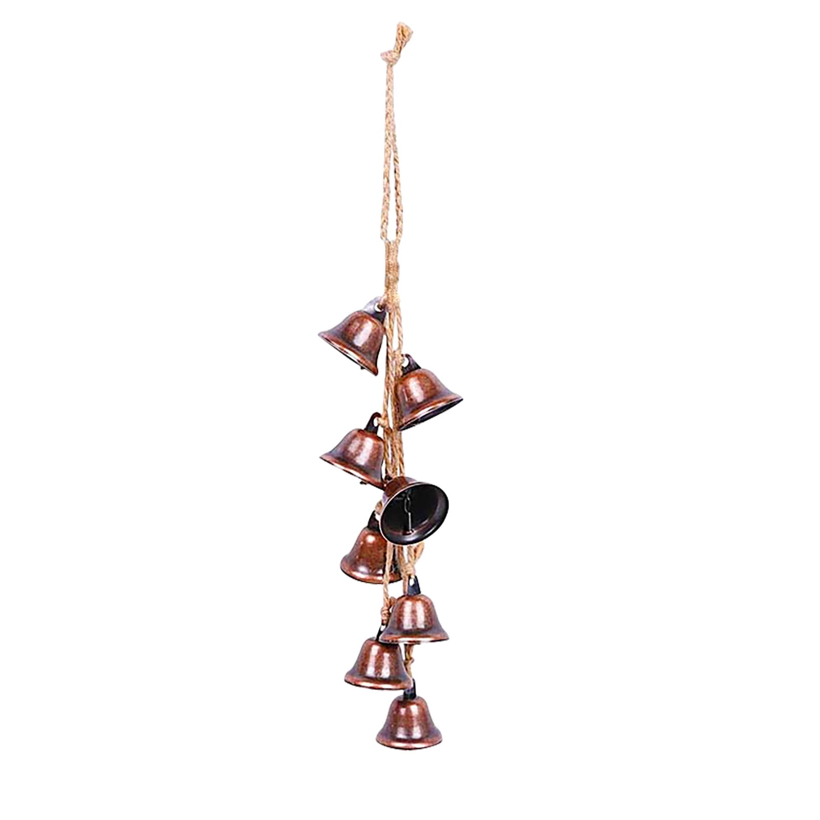 Penkiiy Witch Bells for Door Knob, 16.5 Inches Iron Bell Strings with 8 ...