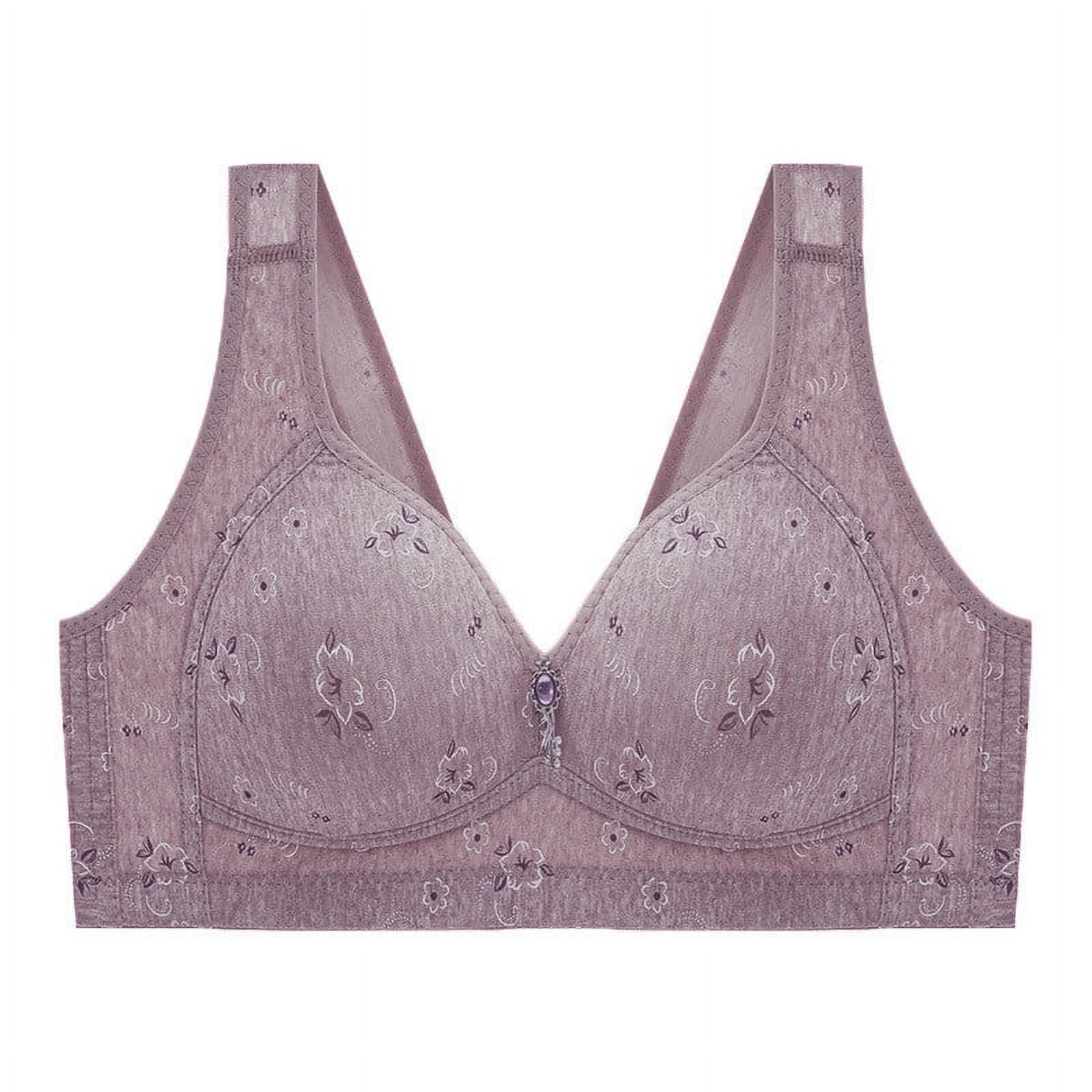 Penkiiy Women Bras 3-Pack Women Sexy Butterfly Back Top Bra Wire Free ...