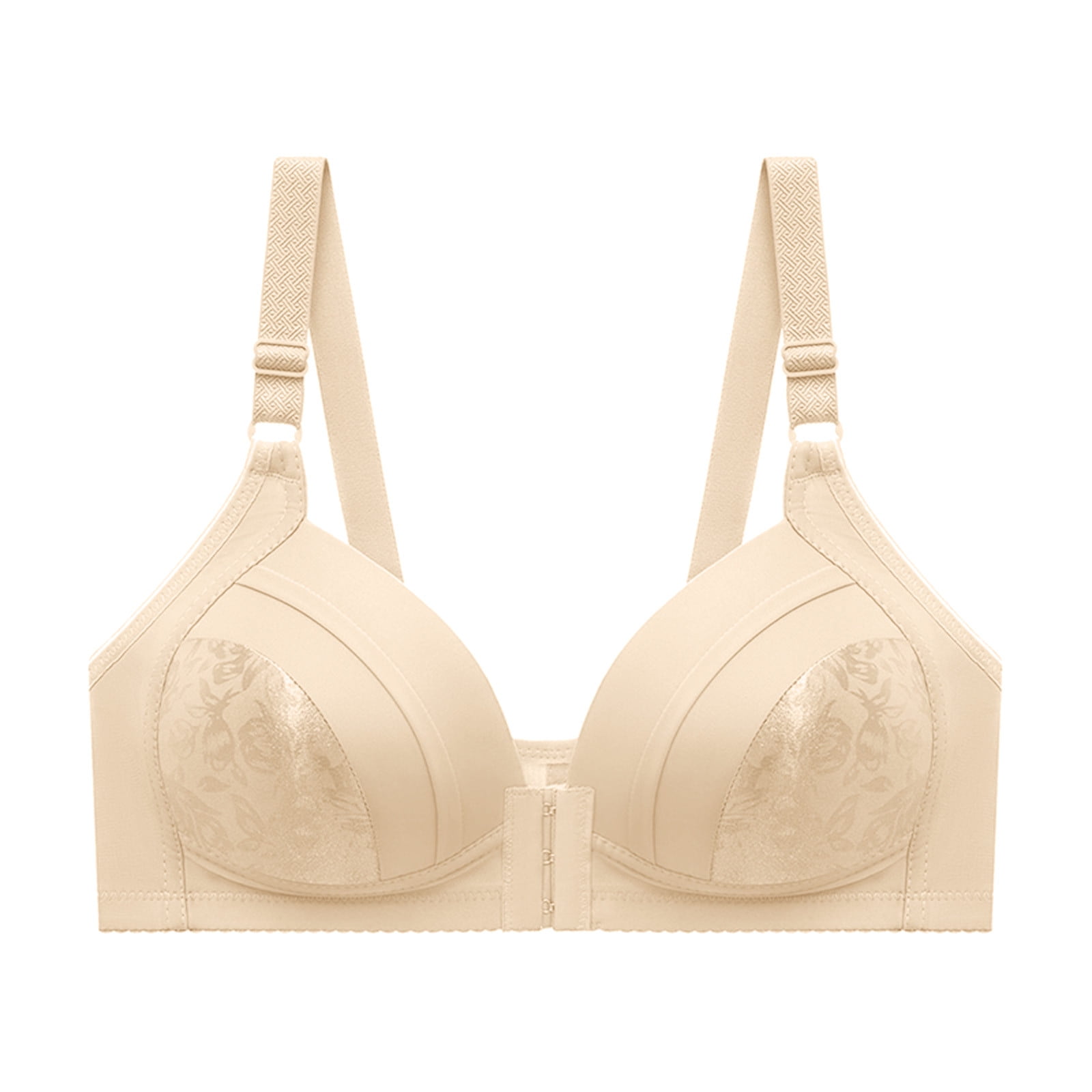 Penkiiy Women Bras Woman's Fashion Plus Size Wire Free Comfortable Push ...