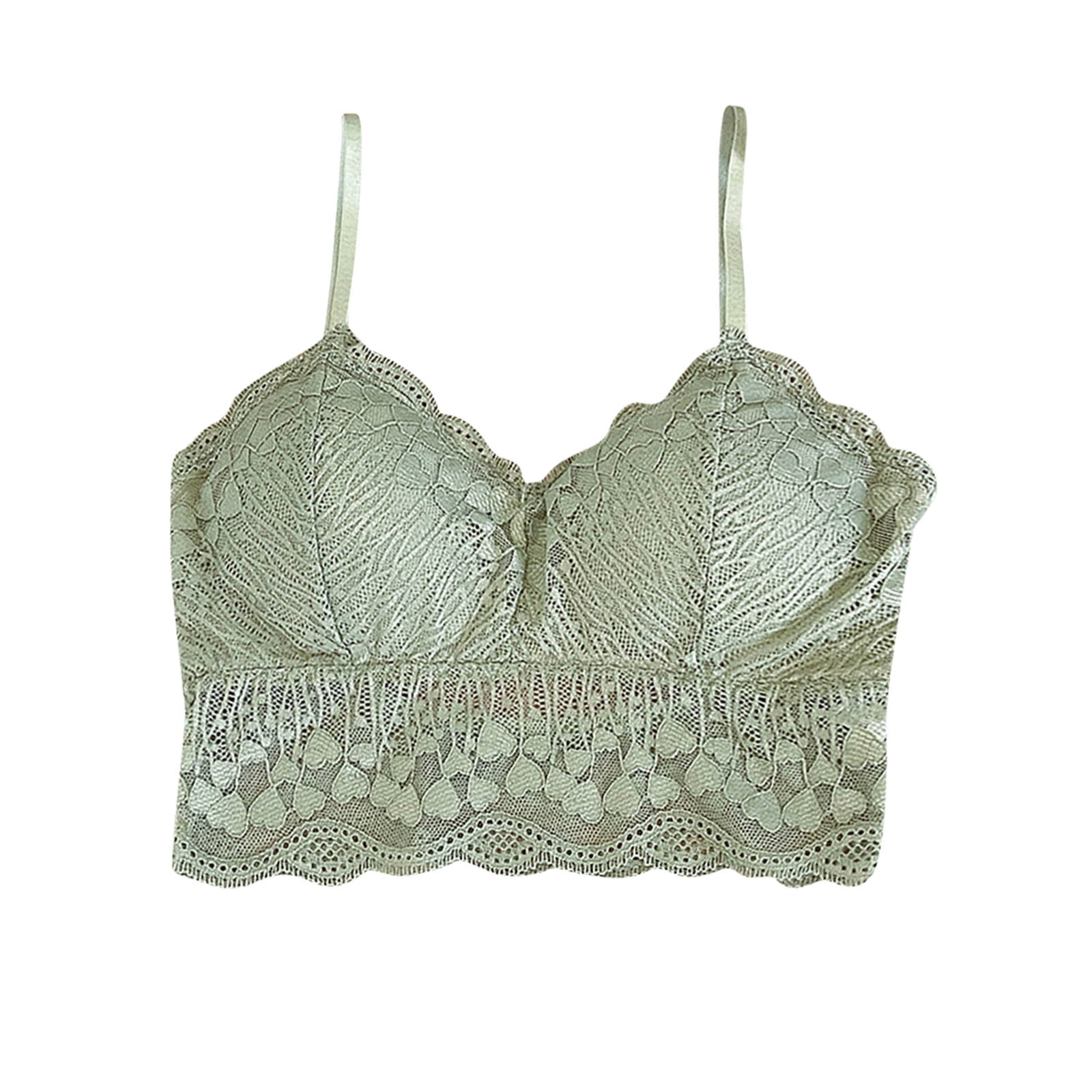 Penkiiy Women Bras Women Solid Underwired With Breast Pad Sexy Lace ...