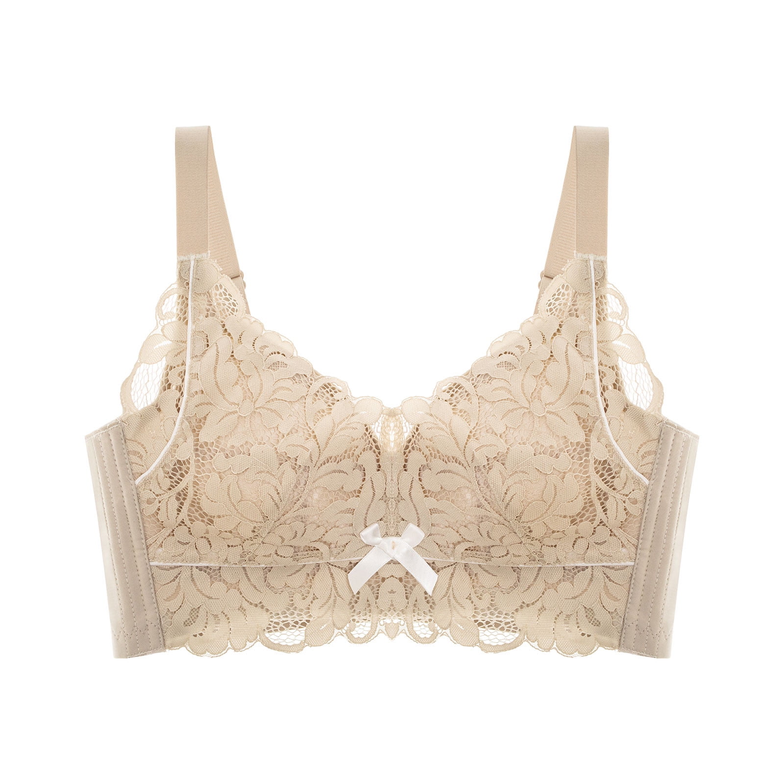 Penkiiy Women Bras Women's Bra Wire Free Underwear OnePiece Bra ...