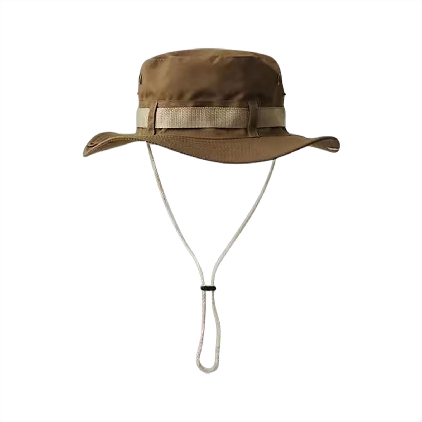 Penkiiy Women Men Bucket Hats with String Wide Brim Hiking Fishing UV ...
