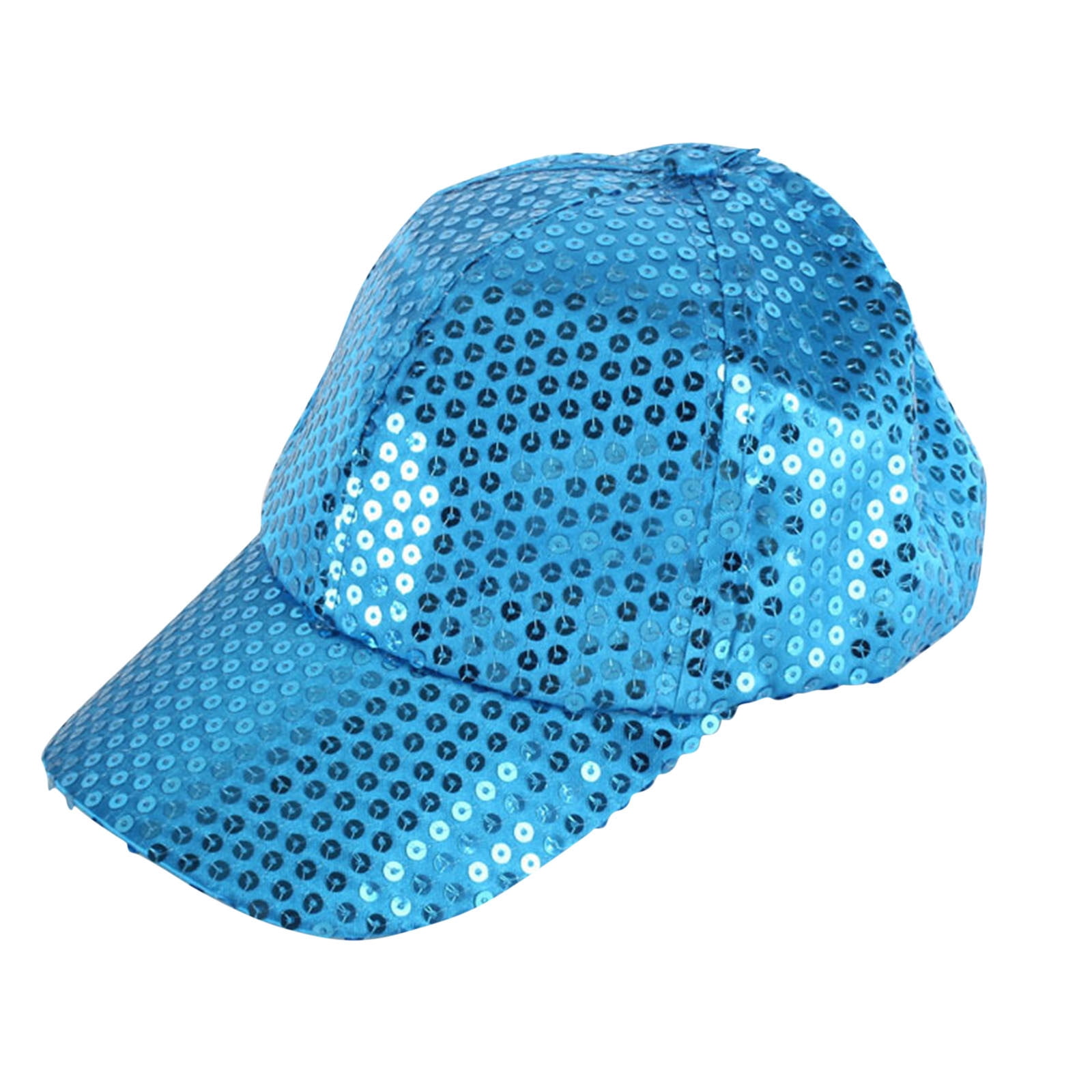 Penkiiy Women Men Shining Sequin Baseball Hat Sequined Glitter Dance ...