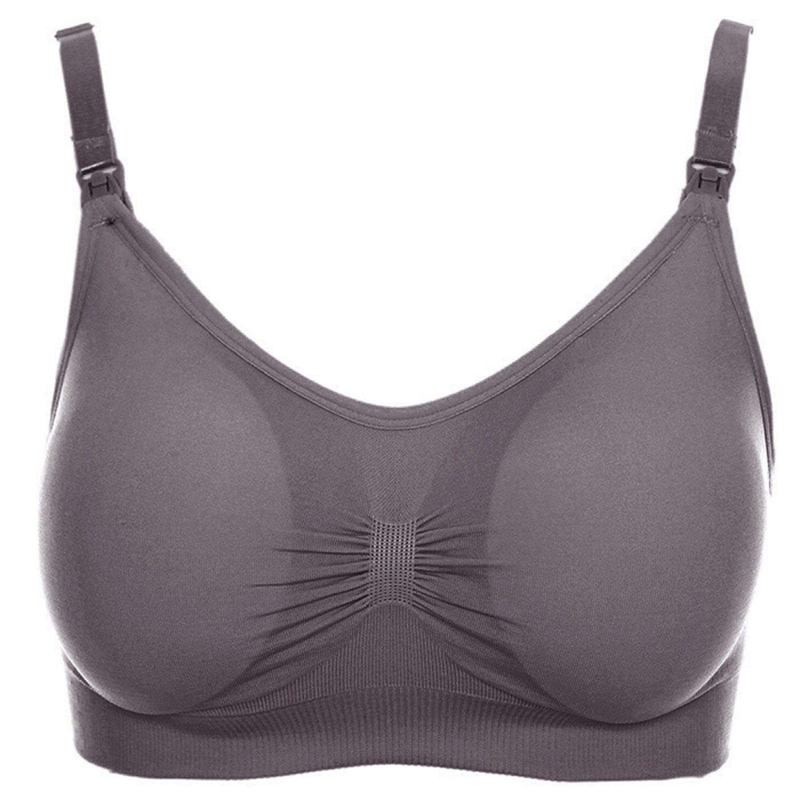 Penkiiy Women Nursing Bras Maternity Pregnancy Seamless Breastfeding ...