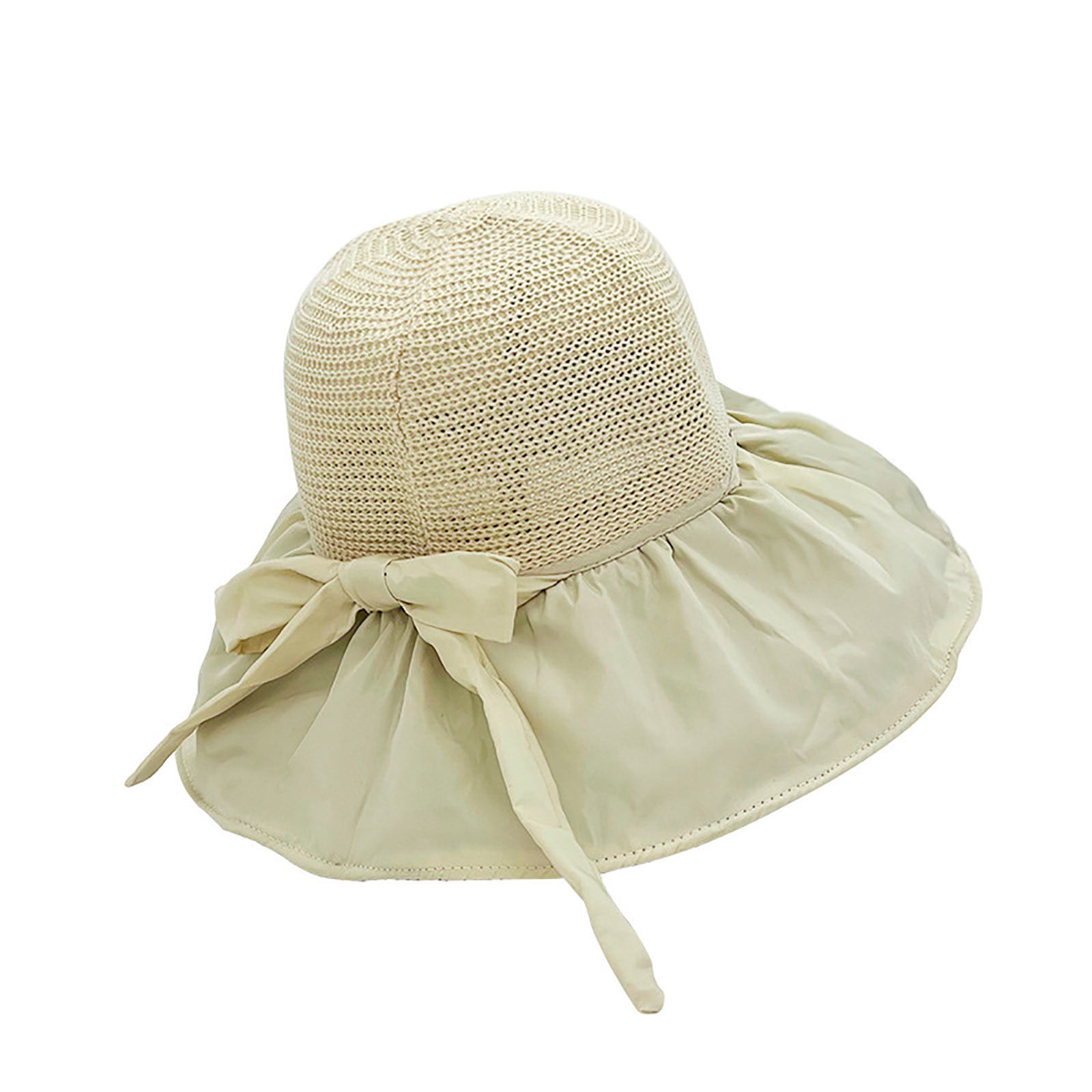 Penkiiy Women's Summer UPF 50+ Black Vinyl Fisherman Shell Sun Hat ...