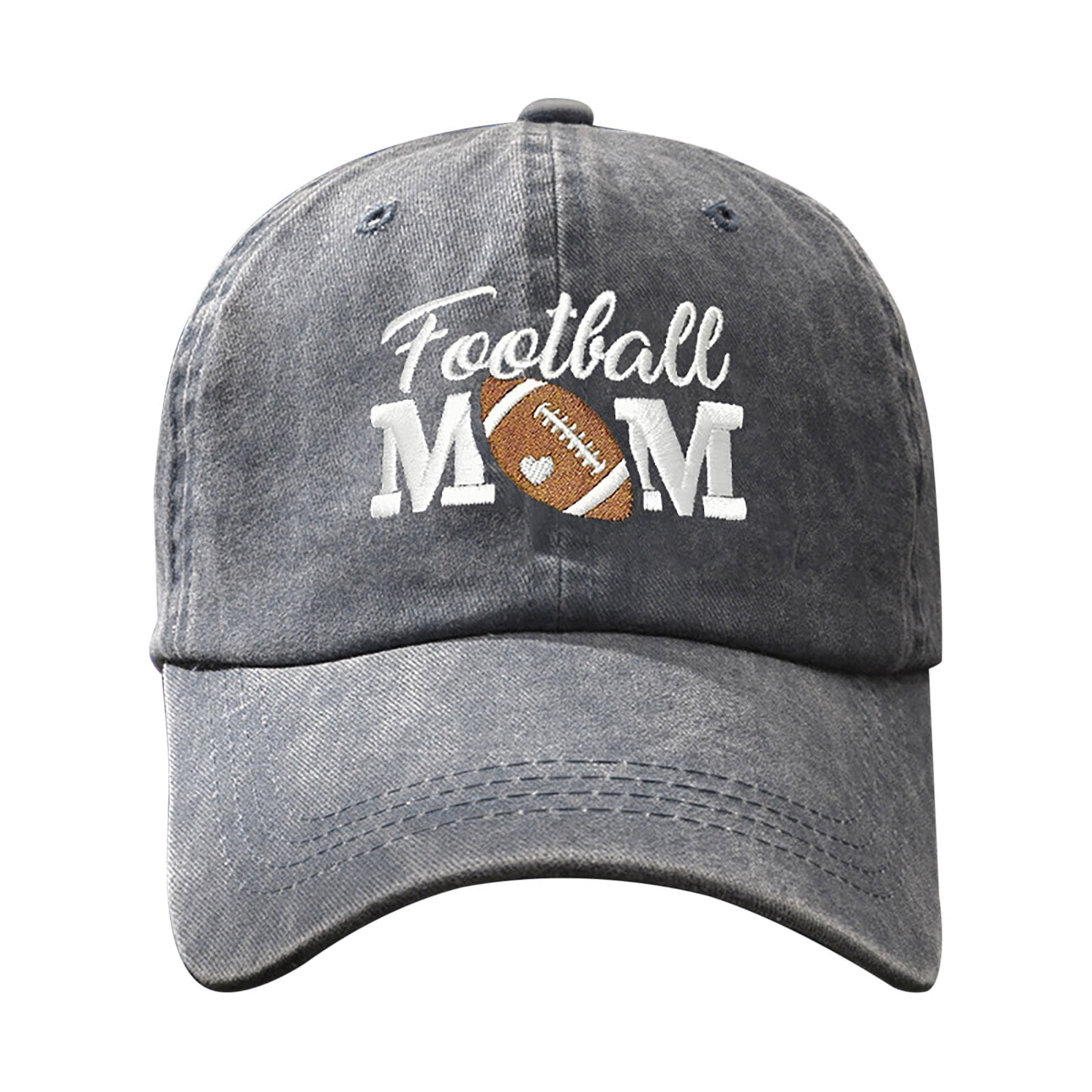 Penkiiy Womens Rugby Caps Rugby Softball Mom Hat Embroidery Adjustable ...