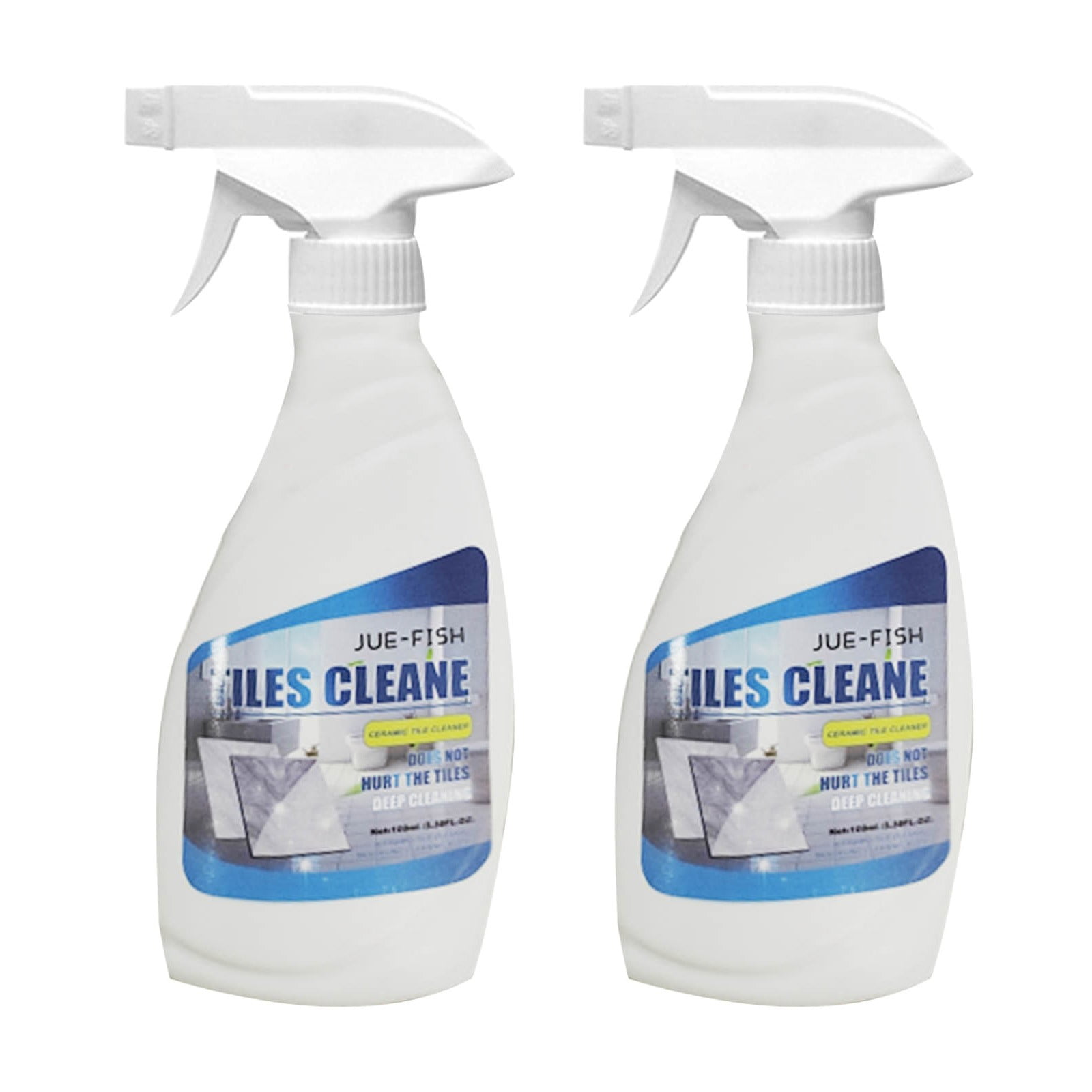 Penmahua 2-Pack Heavy Duty Tile And Grout Cleaner Spray Solution 100Ml ...