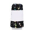 Penmahua Black Pure Cotton Sequin Hand Knitting Yarn With Assorted ...