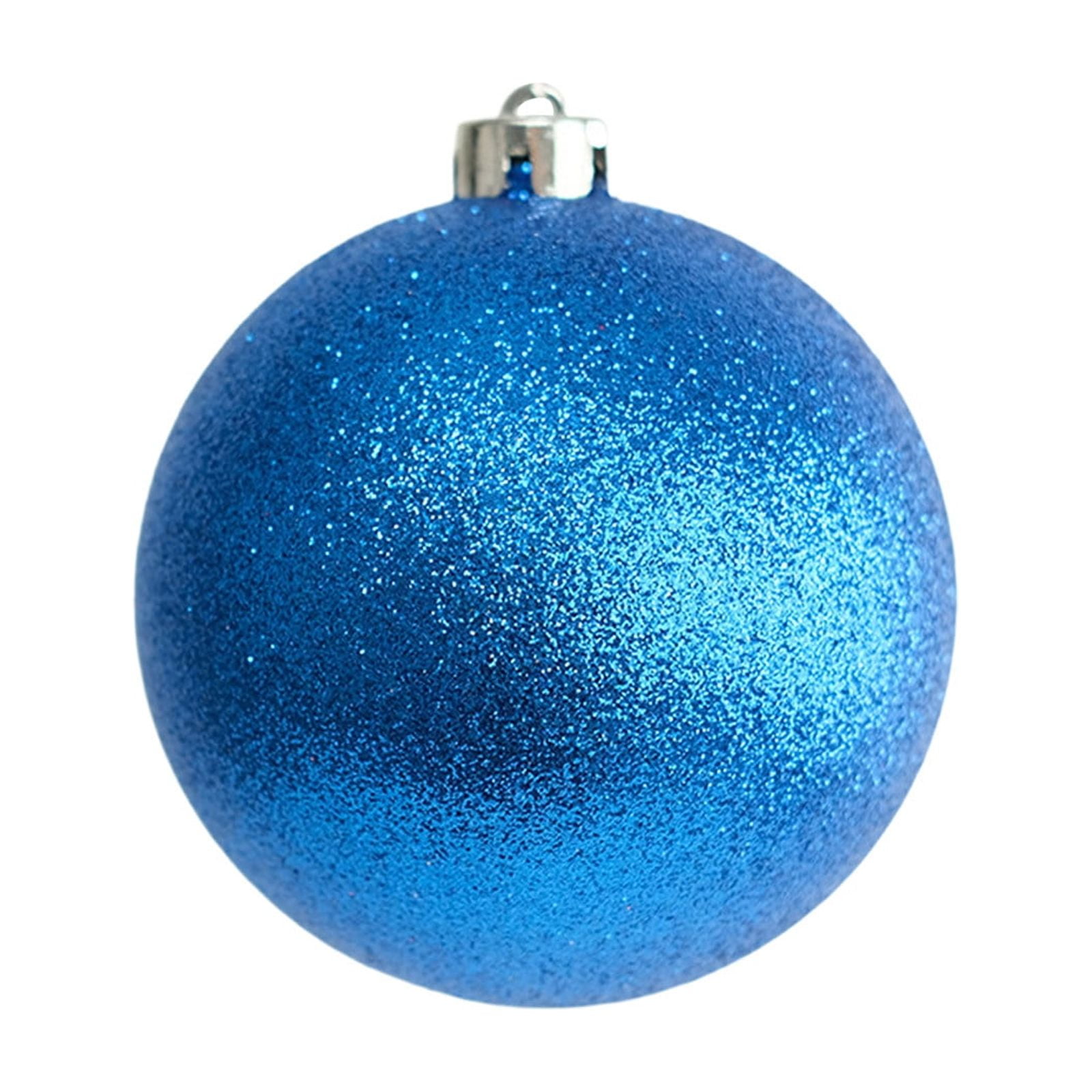 Penmahua Glitter Christmas Ball Ornament Shatterproof Plastic Sphere 4. ...