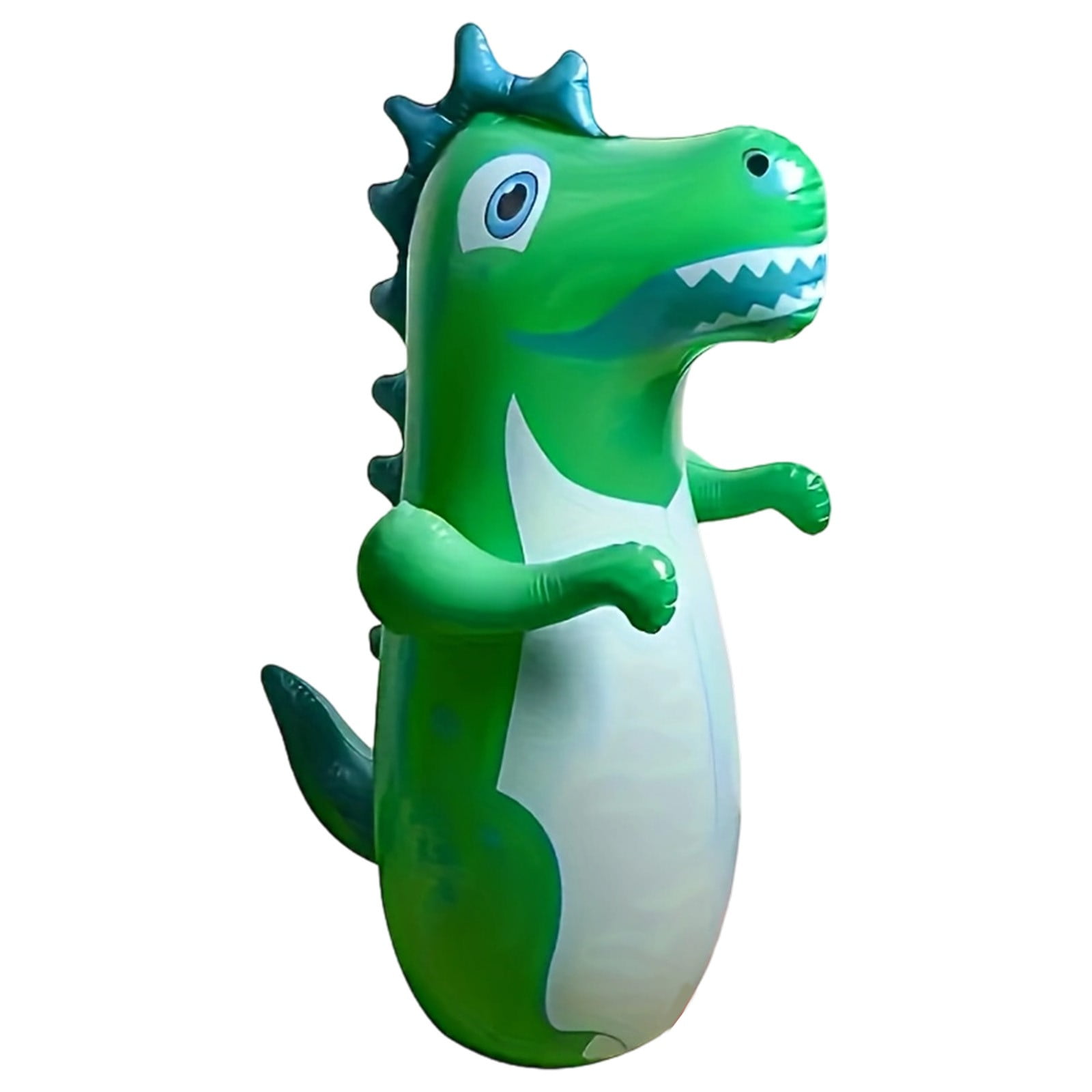 Penmahua Green Inflatable Dinosaur Toy Tumbler For Indoor Play 7.87X7 ...