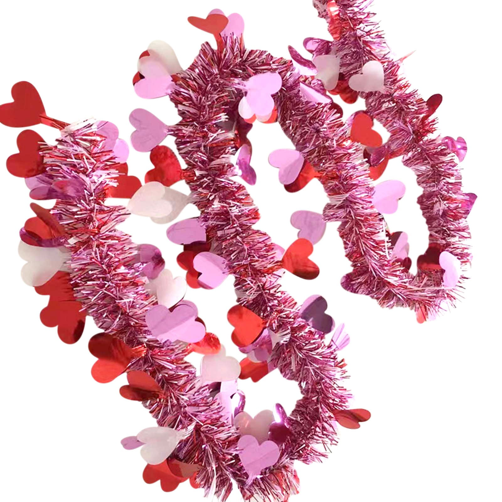 Penmahua Heart Shaped Metal Twisted Shiny Ceiling Decoration For ...