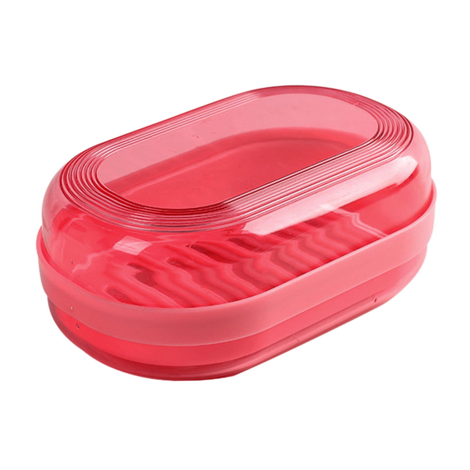 Penmahua Pink Soap Box For Bathroom Sink Countertop Shower Macaron ...