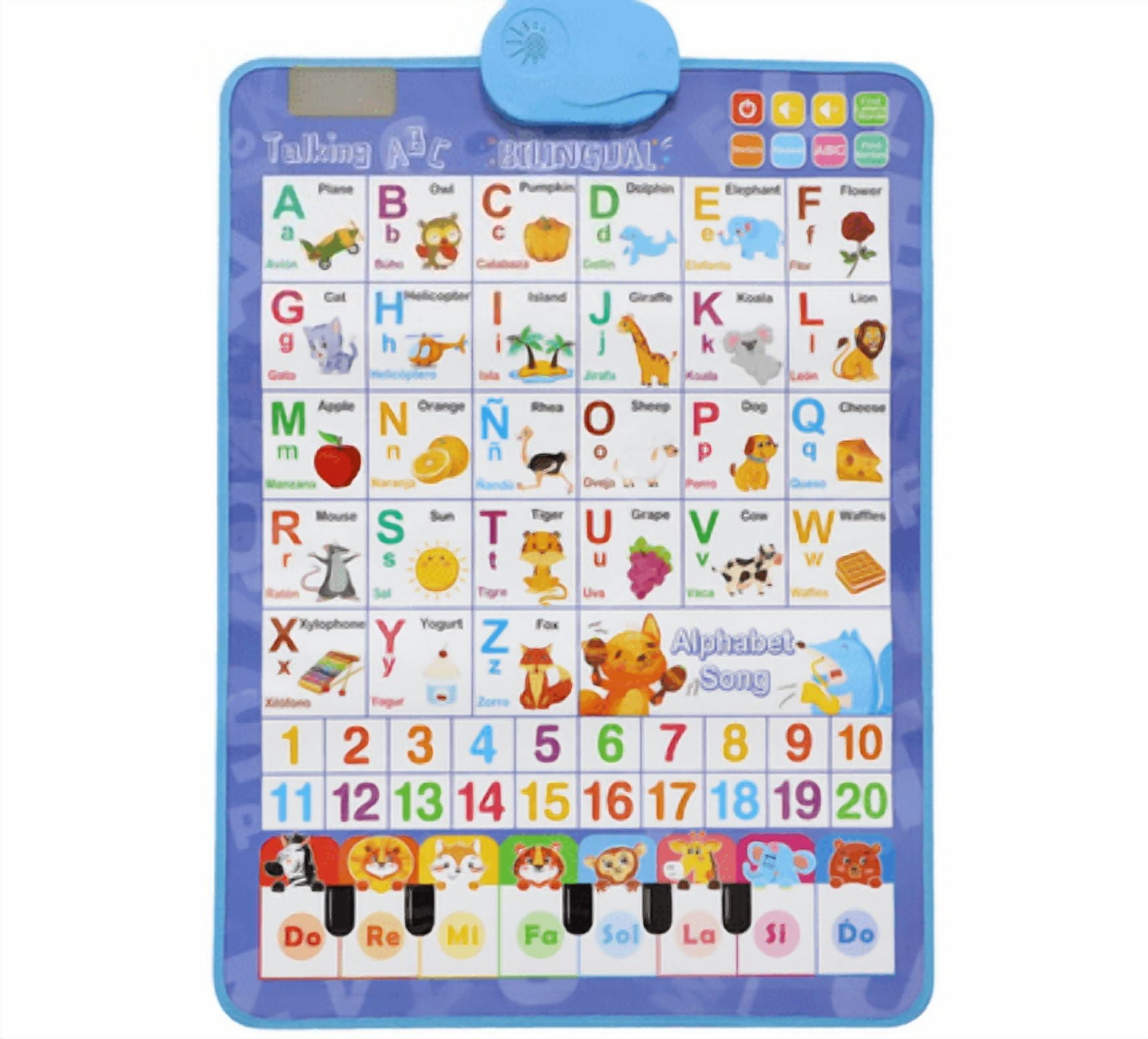 Penmahua Talking Poster 2025 Talking Wall Chart For Kids English ...