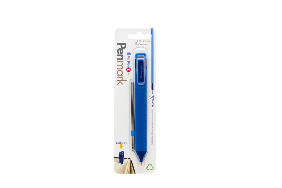 Penmark Blue with Refills, (Hardcover) - Walmart.com