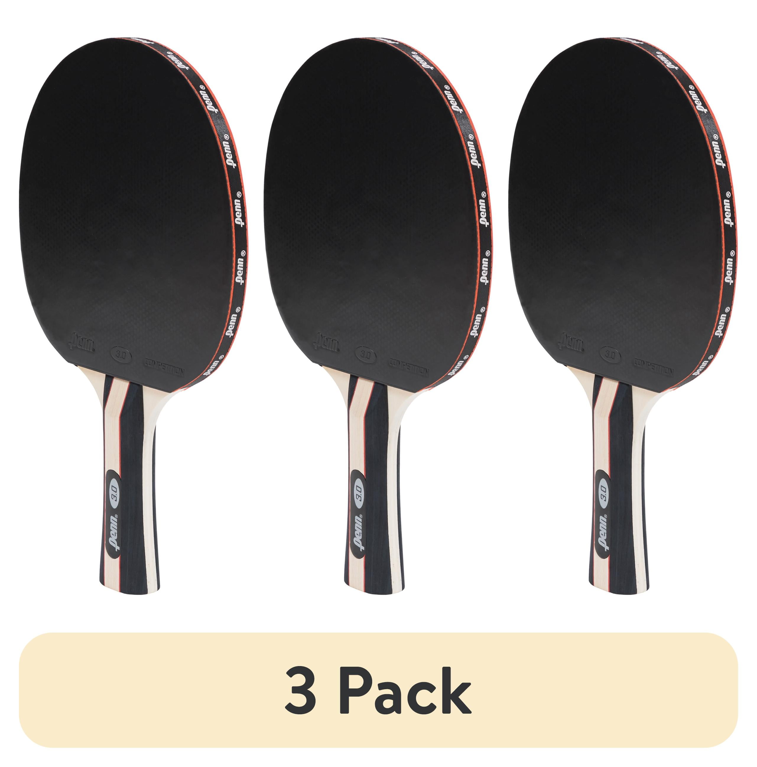 (3 pack) Penn 3.0 Table Tennis Paddle - New Recreational Ping Pong ...