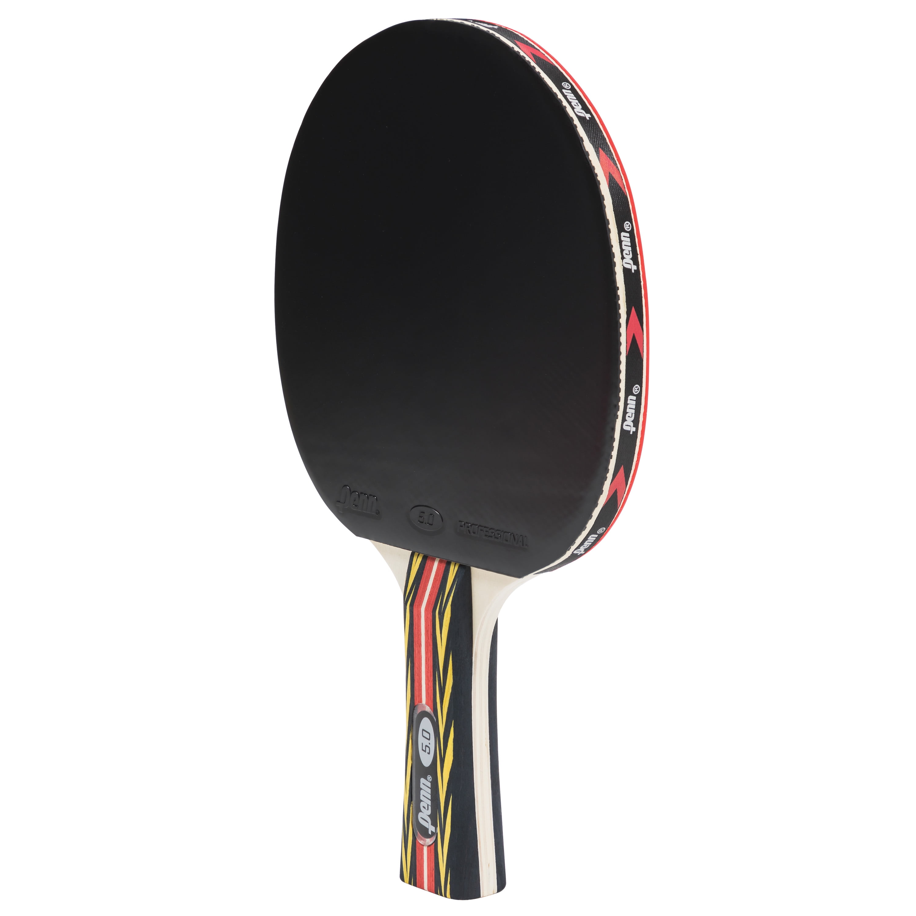 PENN Penn 5.0 Premium Table Tennis Paddle with Supreme Tack Rubber 7 ...