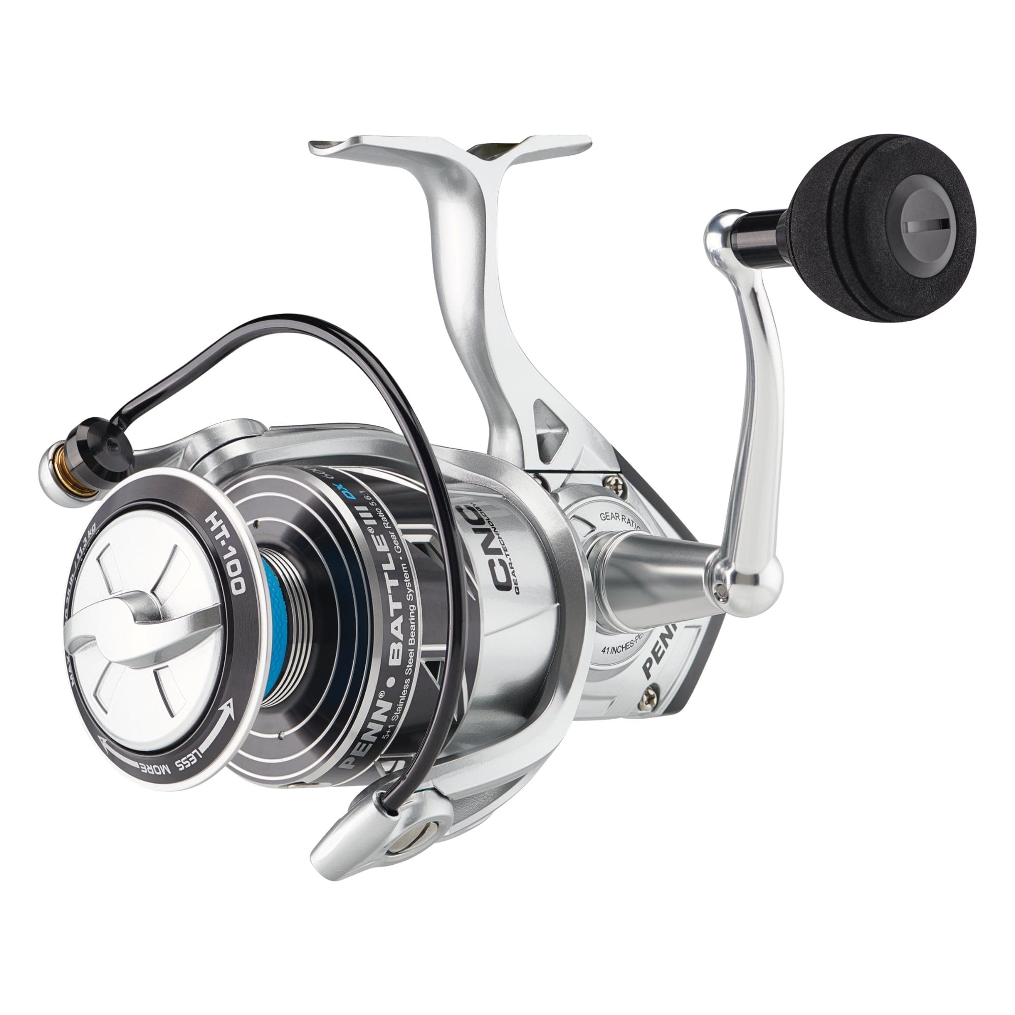 Penn BTLIII6000DX Battle III DX Spinning Reel, 6000 Size - Walmart.com