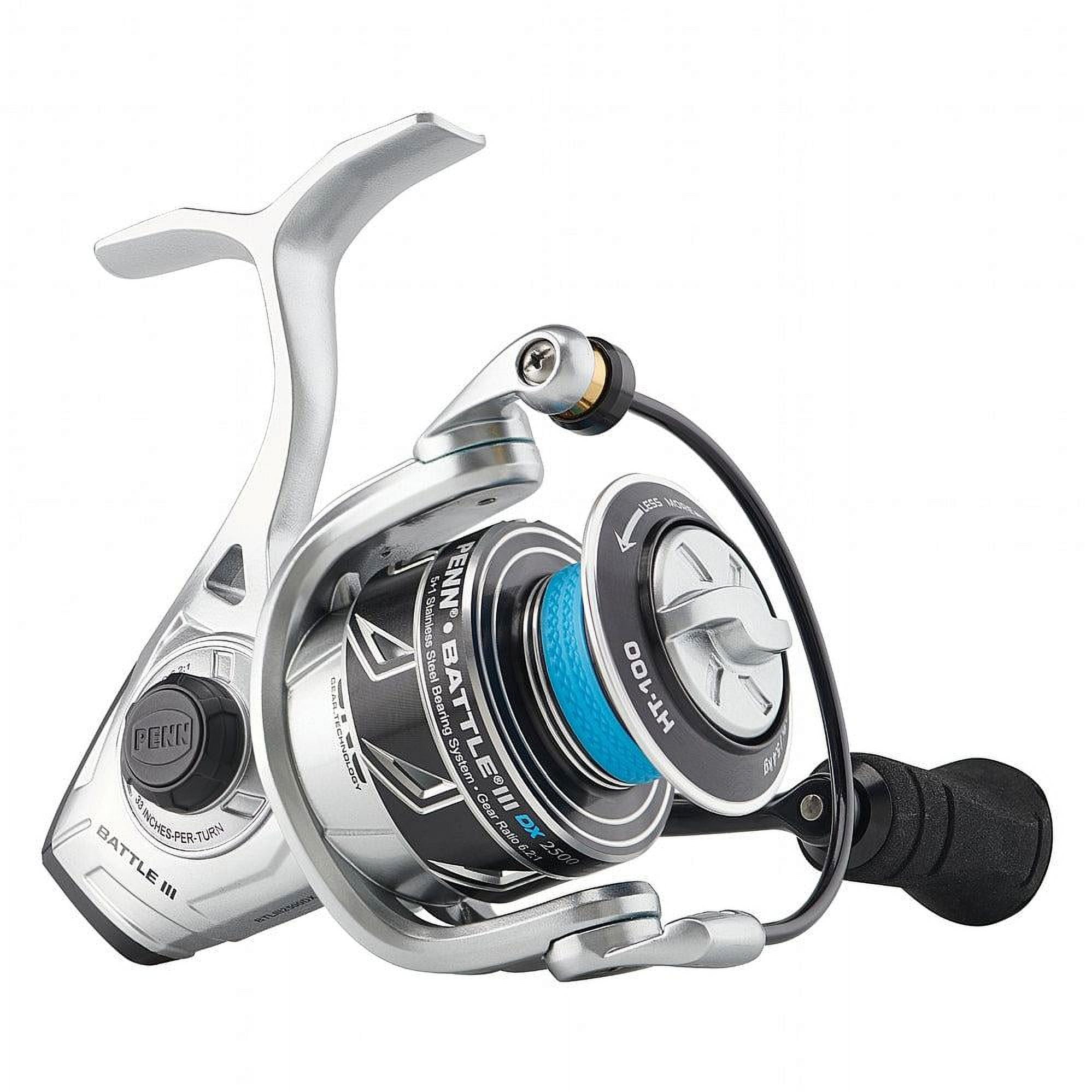 Penn BTLIII6000DX Battle III DX Spinning Reel, 6000 Size - Walmart.com
