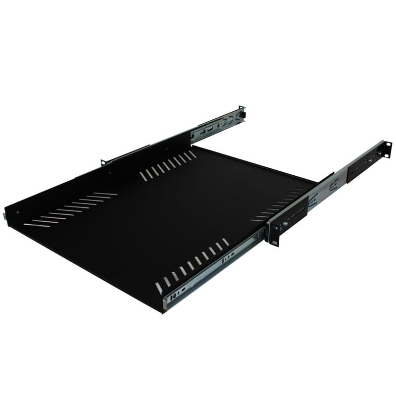 Penn-Elcom Extra Deep Sliding Rack Tray (Audio, AV, IT) Equipment Shelf ...