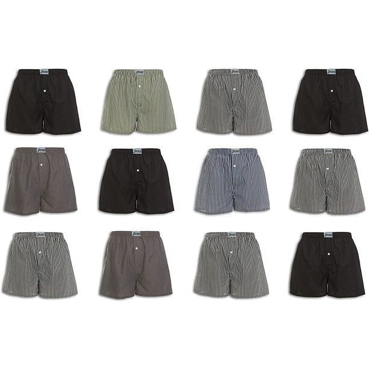 Penn Mens Performance Briefs, Boxer Briefs or Woven Boxers - 12-Pack ...