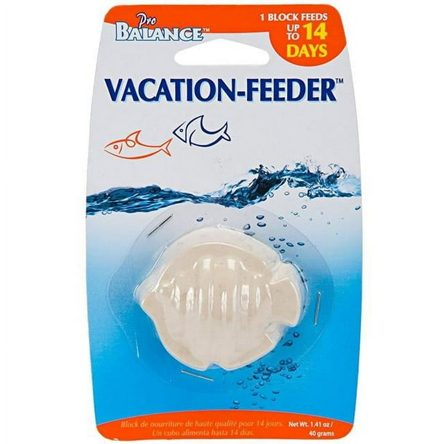 Penn Plax 14 Day Feeding Blocks - Fish Shaped - Walmart.com