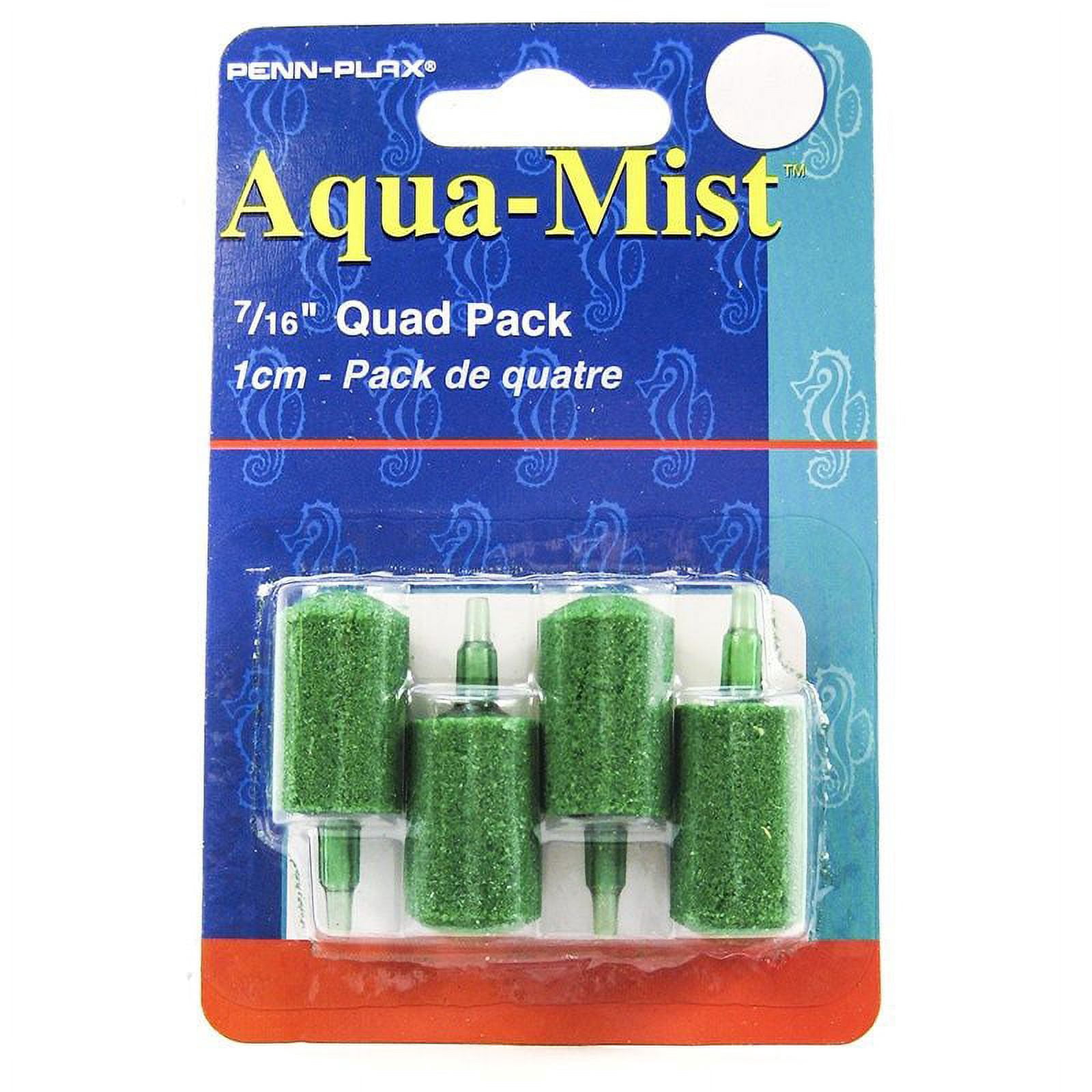 Penn Plax 4-Pack Aqua Mist Air Stone Cylinder Aerator for Fish Tank ...