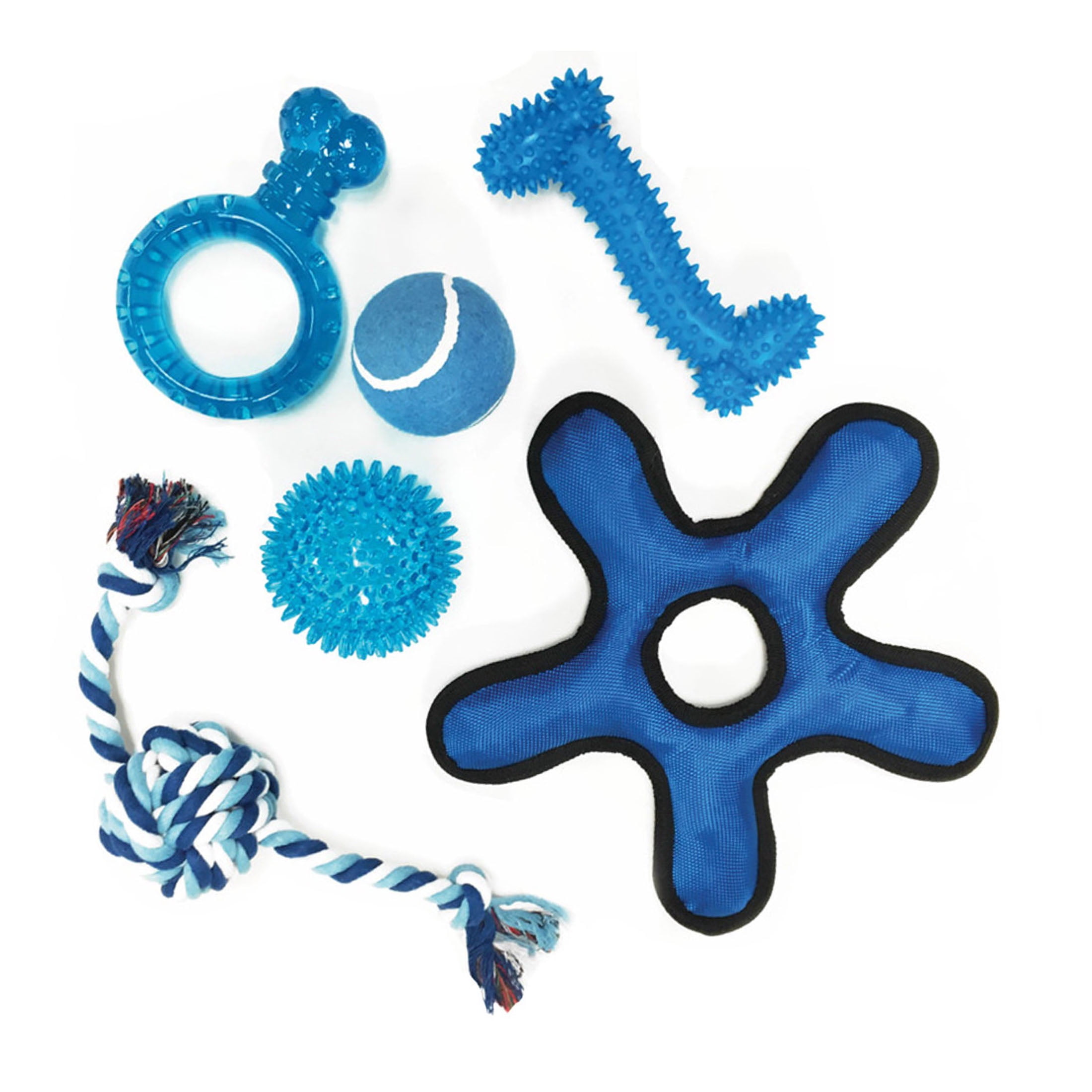 Penn-Plax 6-Piece Dog and Puppy Gift Box – Includes a Variety of Toys ...