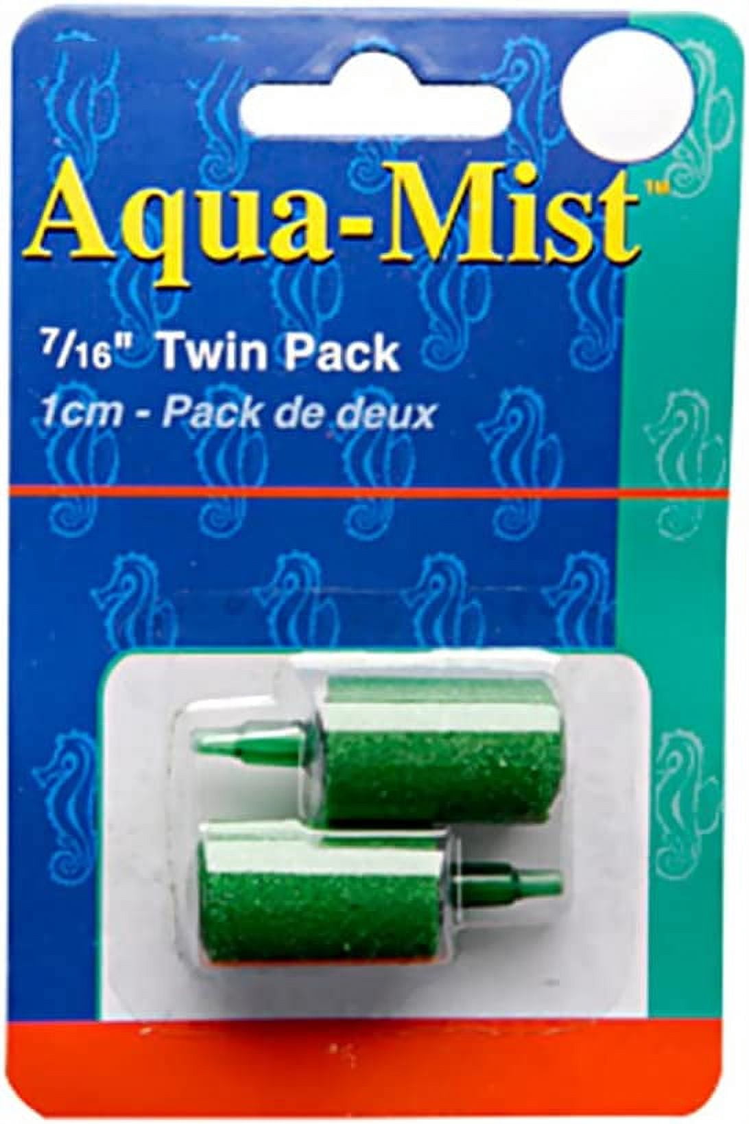 Penn Plax AS6T Twin Pack 7/16" Aqua-Mist Air Stone Cylinders - Walmart.com