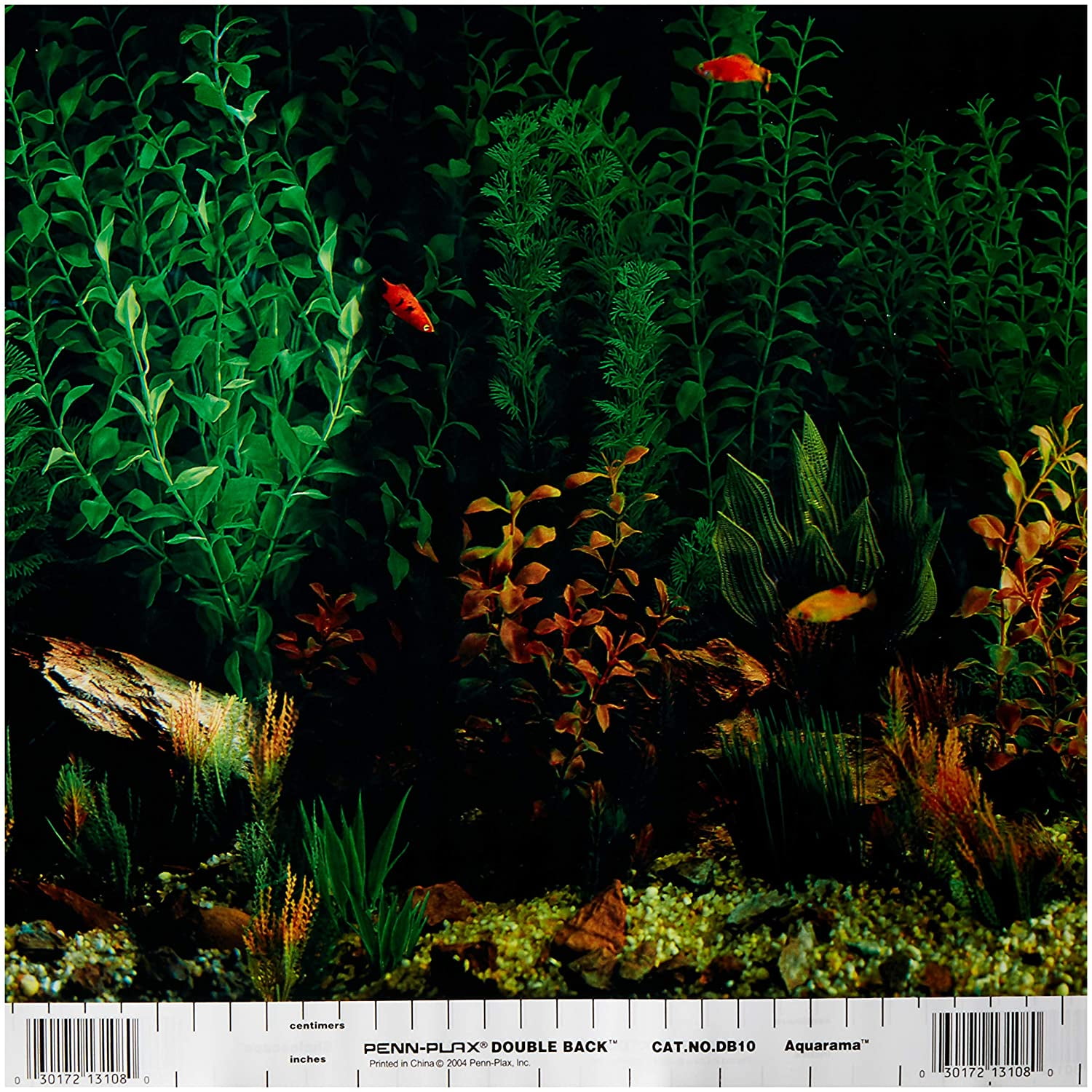 Penn-Plax Aquarama/Shalescape Plant Aquarium Background Decor - Walmart.com