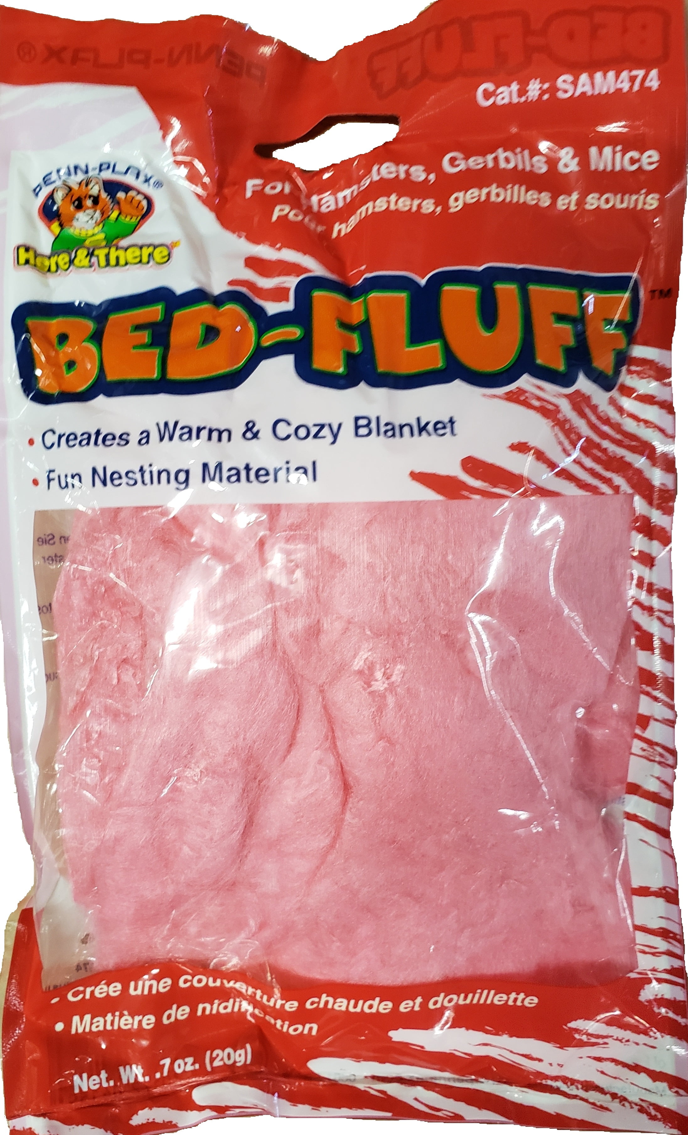 Penn Plax Bed-Fluff for Hamsters, Gerbils and Mice - Walmart.com