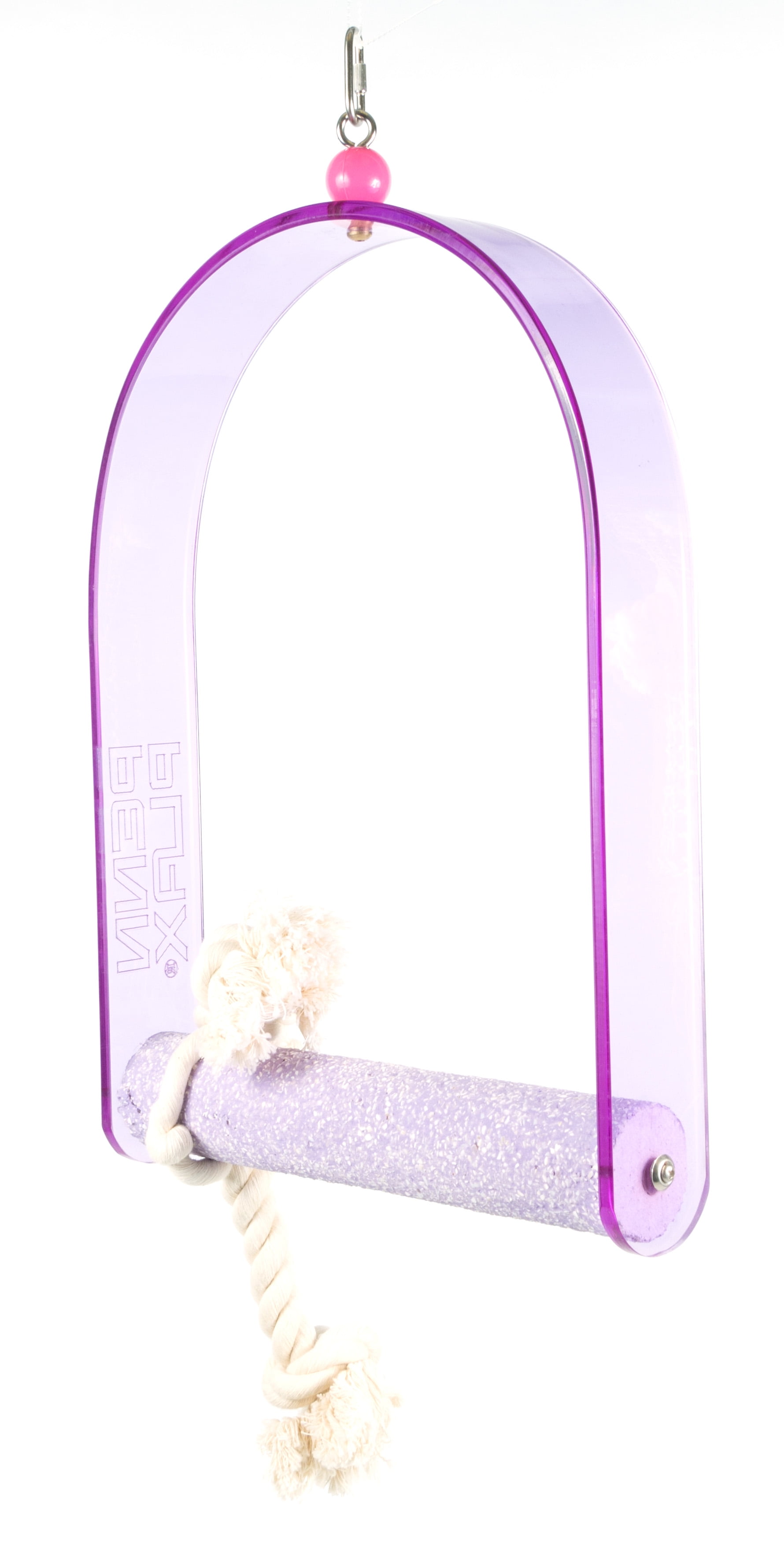Penn-Plax Bird Life Cement & Acrylic Swing – Medium – Assorted Colors ...
