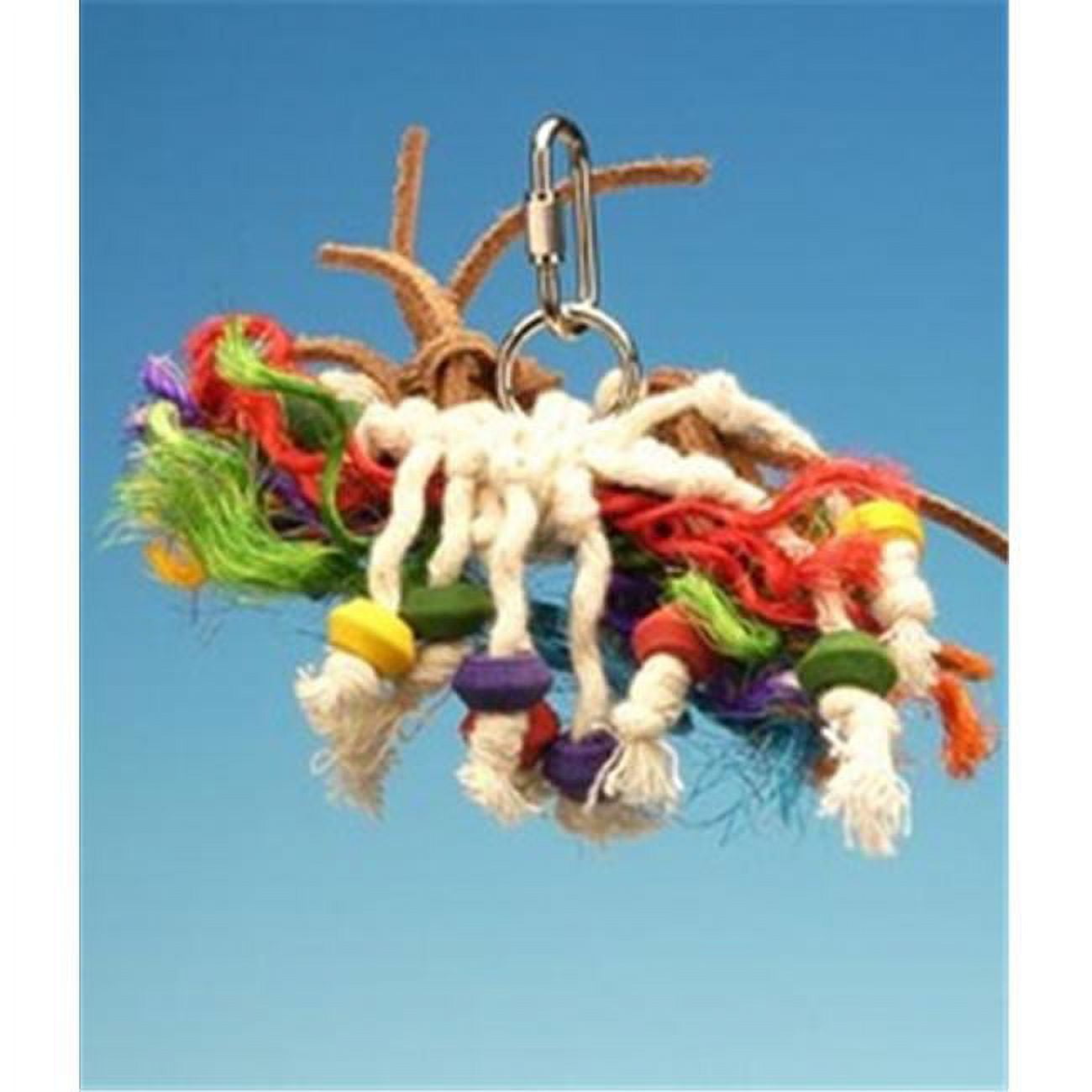 Penn Plax Bird Life Leather-Kabob Parakeet Toy - Walmart.com